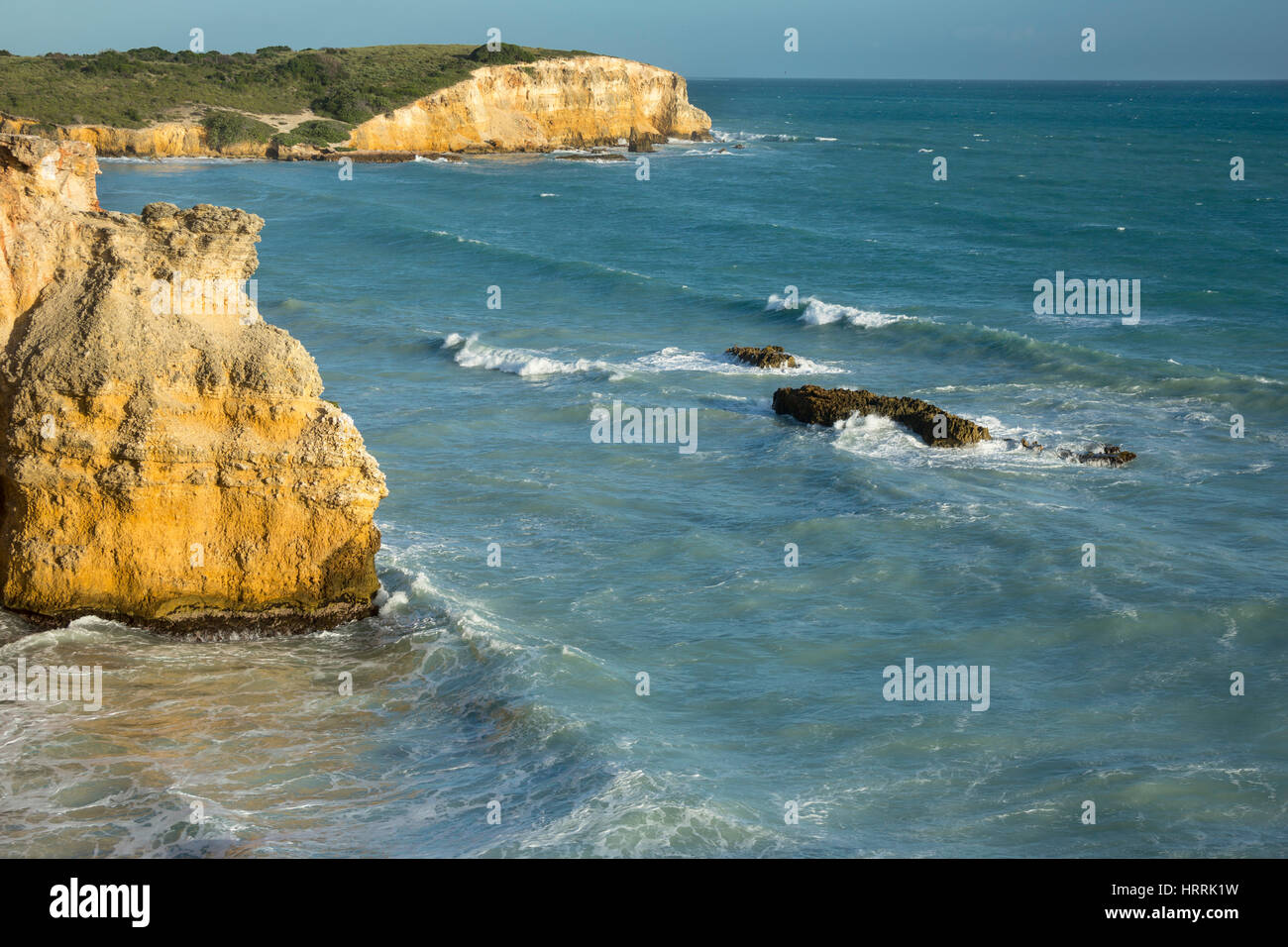 ROUGH SURF HEADLAND CABO ROJO PUERTO RICO Stock Photo - Alamy