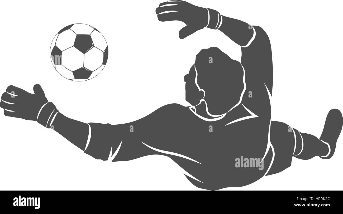 Kick ball goal Black and White Stock Photos & Images - Alamy