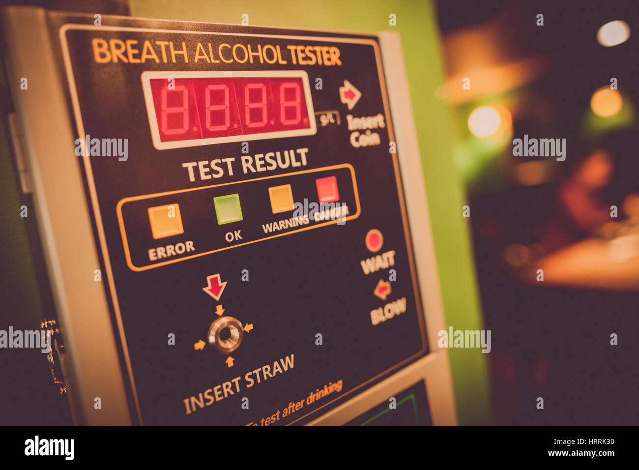 Breath alcohol tester hi-res stock photography and images - Alamy