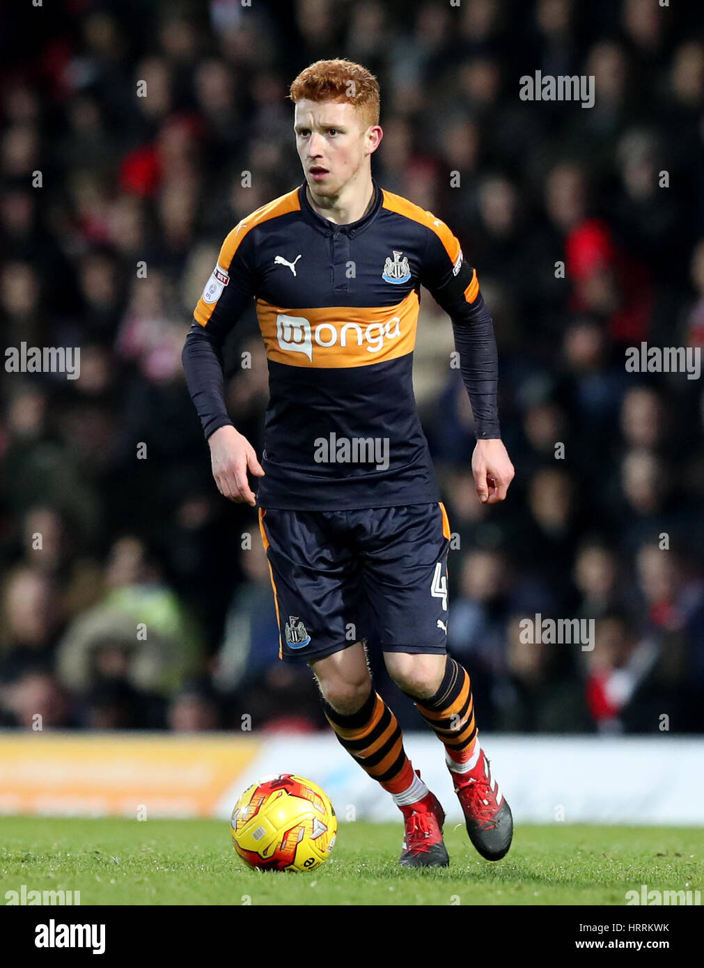 Jack Colback Newcastle United Stock Photo - Alamy