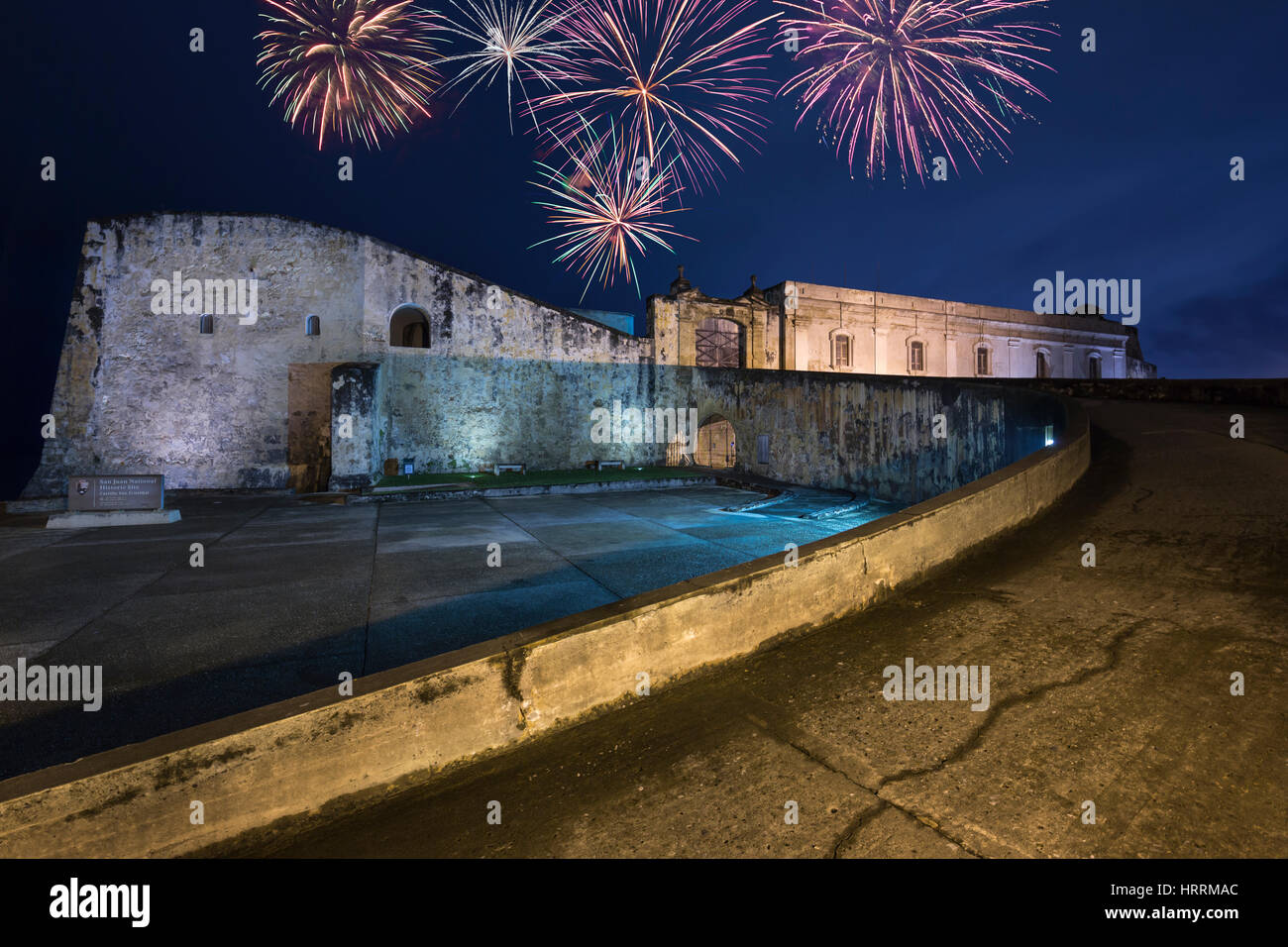 ENTRANCE RAMP WESTERN GATE CASTILLO SAN CRISTOBAL SAN JUAN PUERTO RICO ...