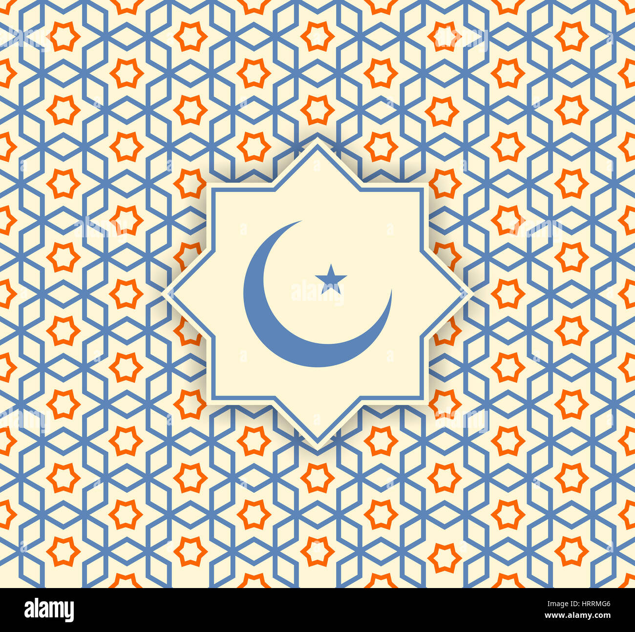 islamic religious geometric decoration pattern background illustration ...
