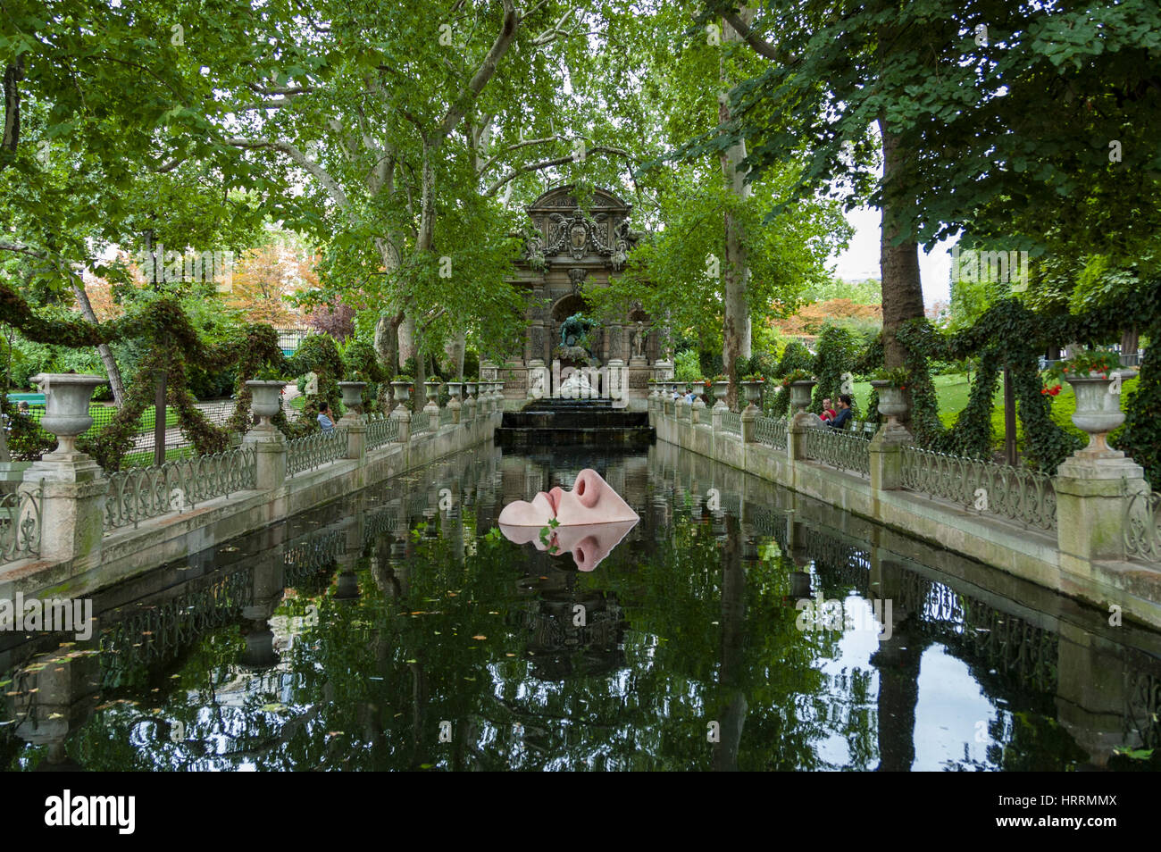 La Fontaine des Médicis, Medici Fountain, Water Mobile Venus, a ...