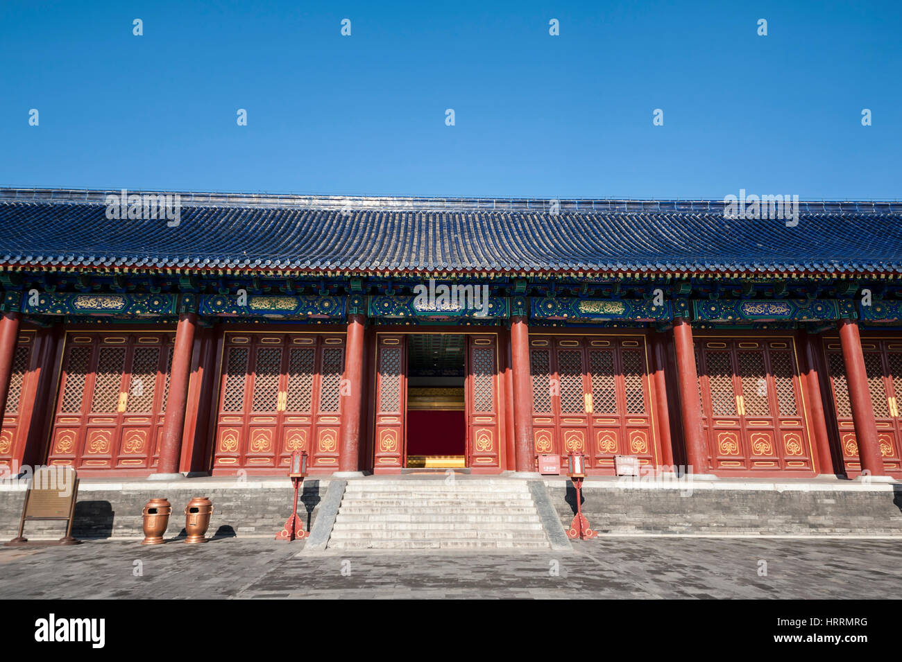 Ancient building in Temple of Heaven Stock Photo - Alamy
