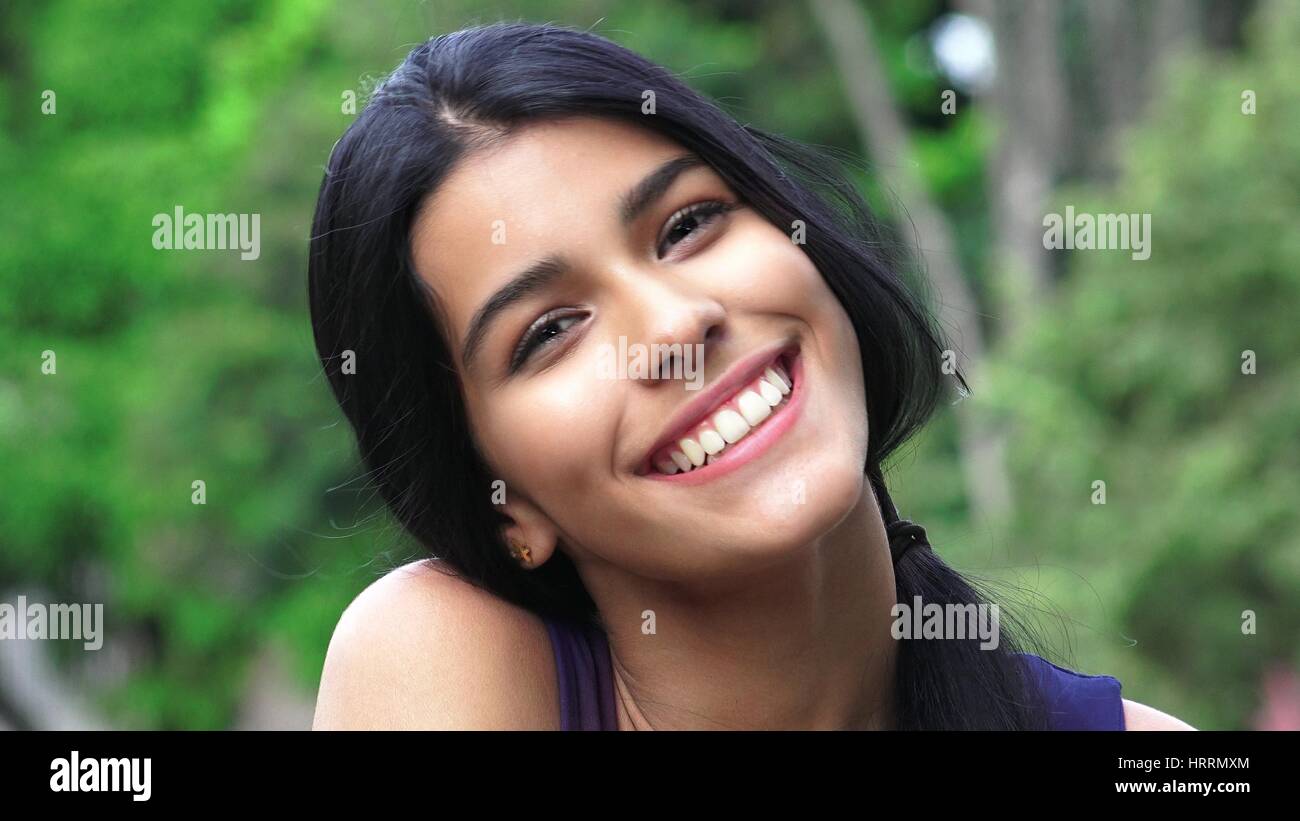 Person Smiling And Happy Stock Photo - Alamy