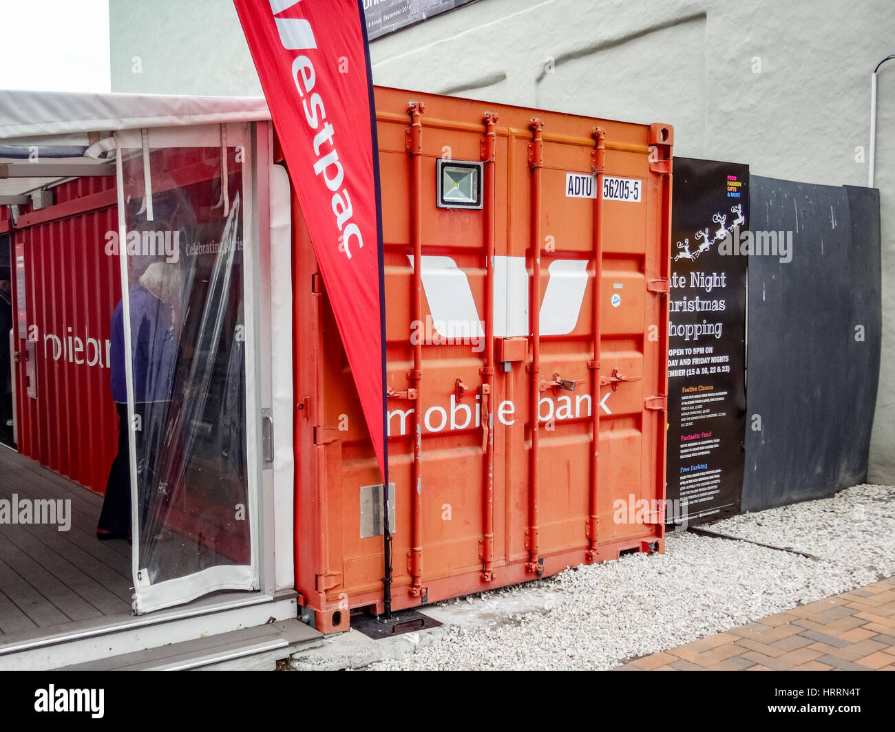 After the Christchurch, New Zealand, earthquake, Shipping containers ...