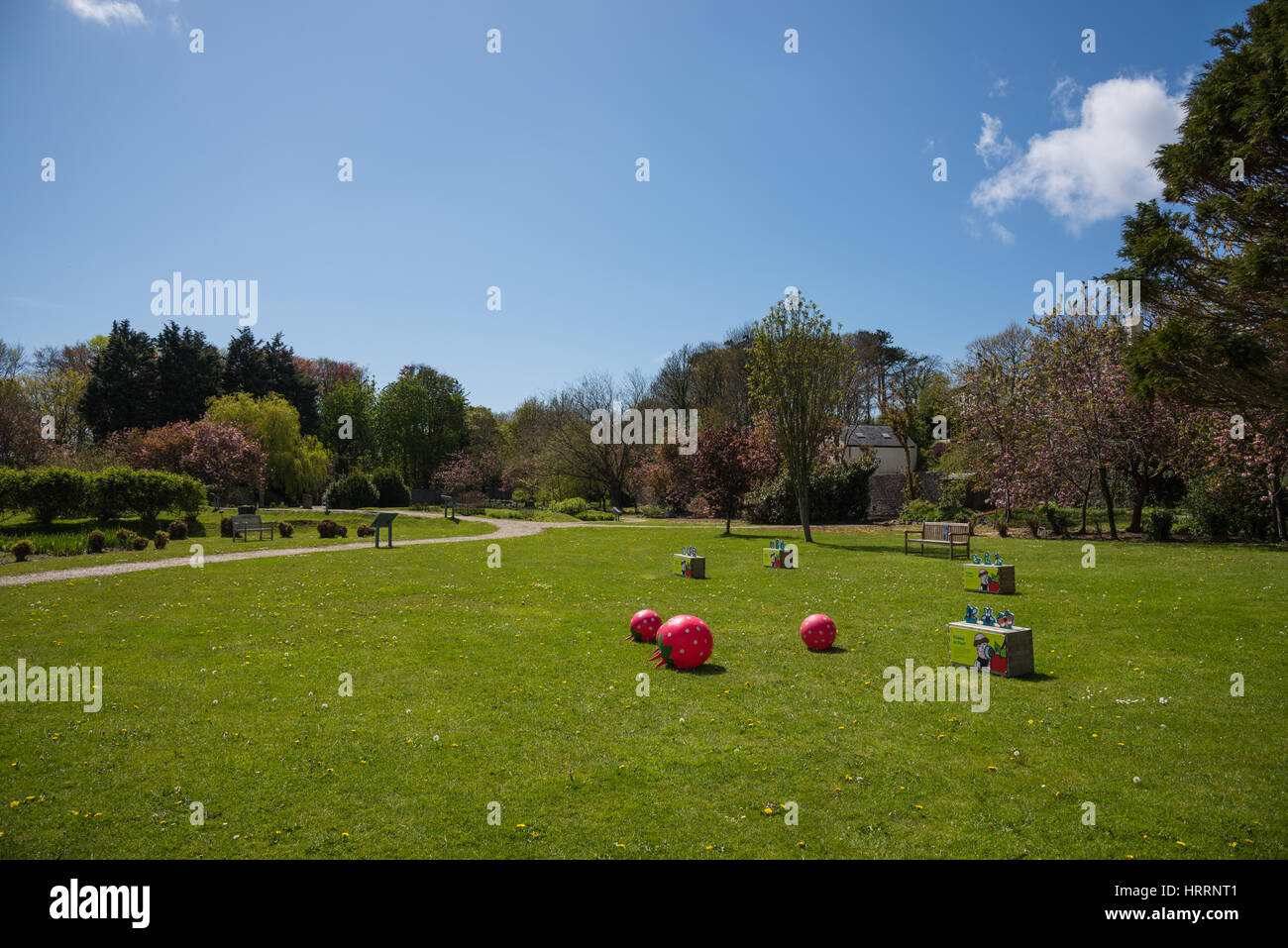 Rushen Abbey, Ballasalla, Isle of Man Stock Photo - Alamy