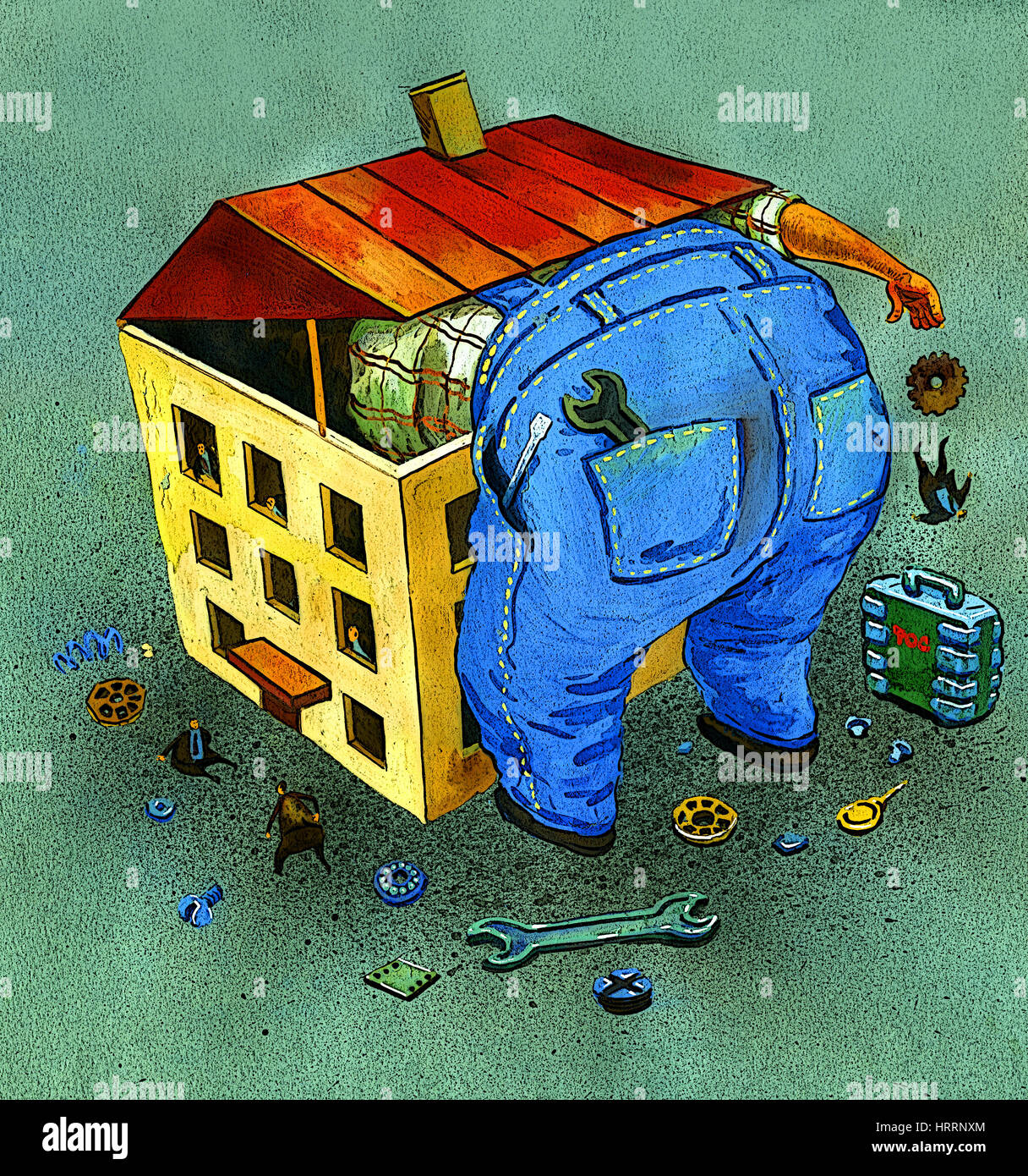 business company repair Stock Photo - Alamy