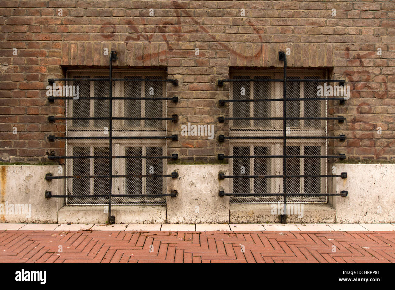 Bars on windows Stock Photo - Alamy