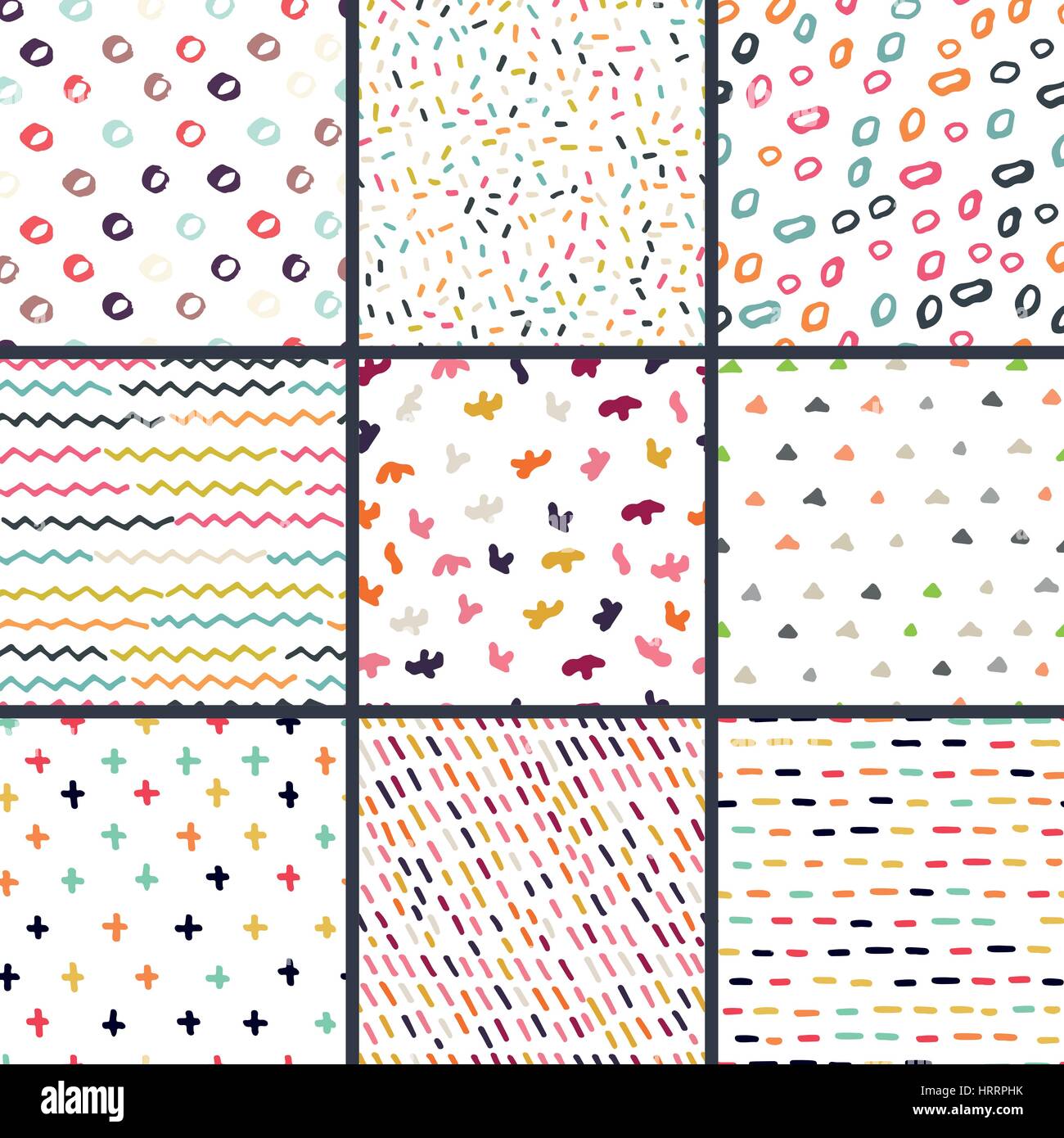 Colorful Simple Patterns