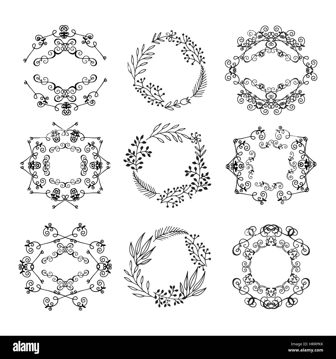 Architectural element detail Stock Vector Images - Alamy