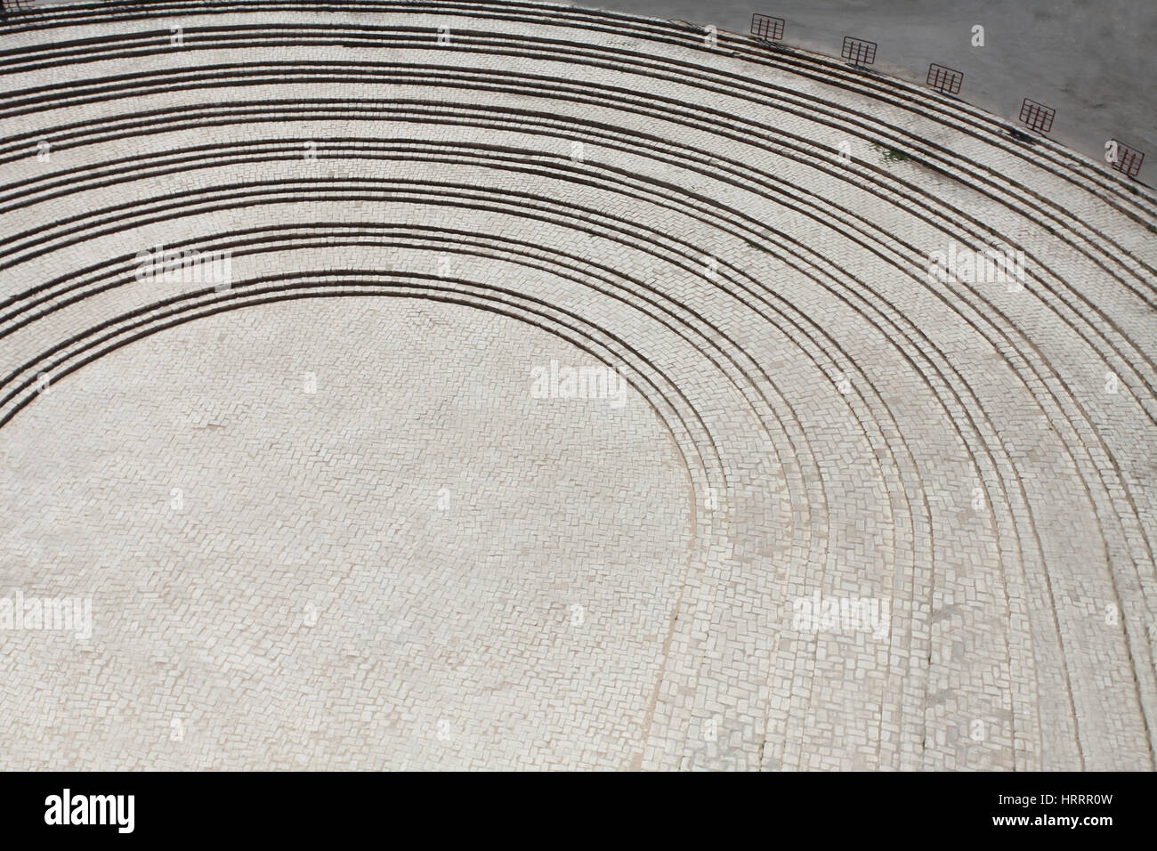 Coliseum, the ancient theater top view Stock Photo - Alamy