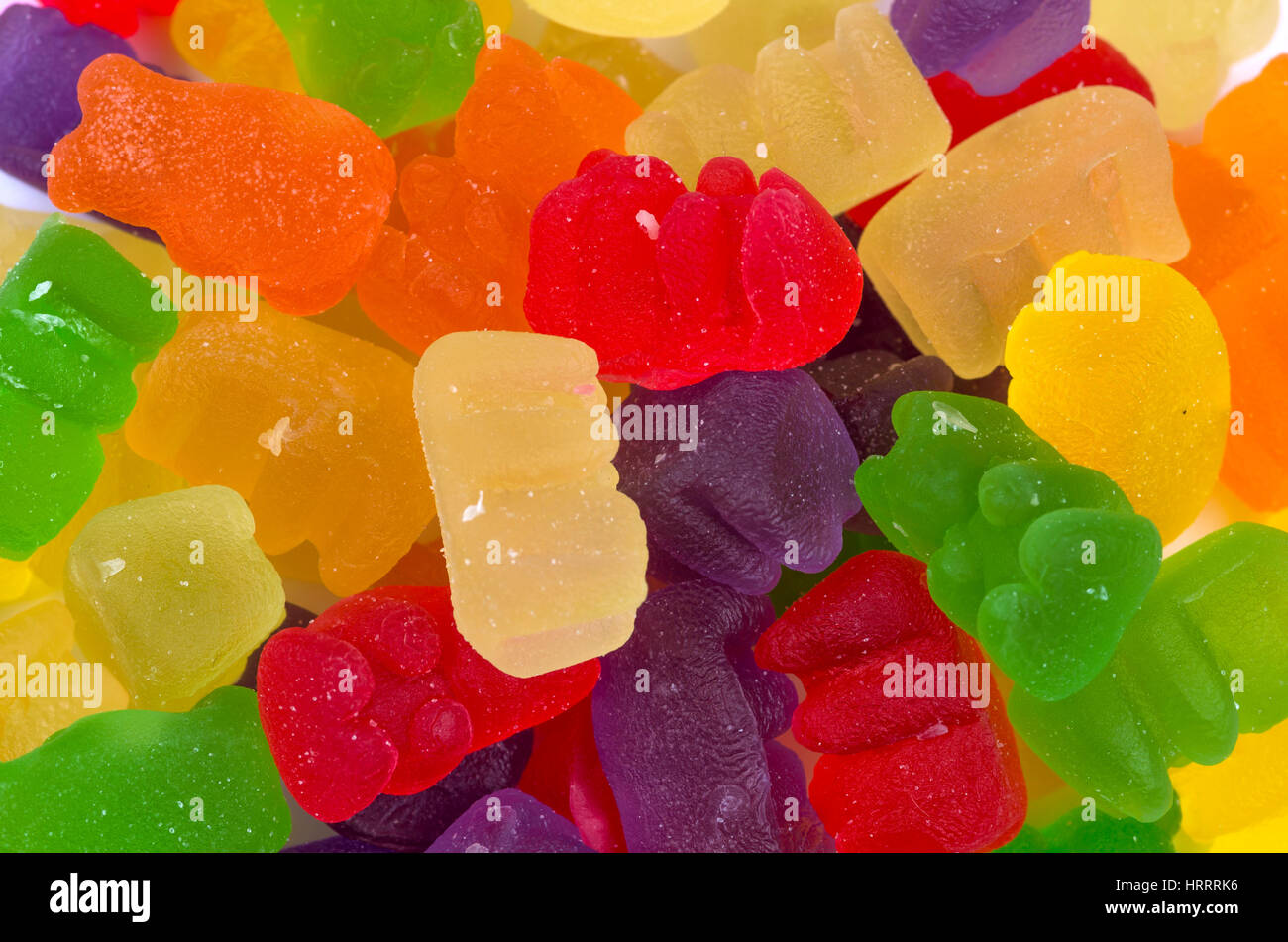 Colorful jelly bears Stock Photo - Alamy