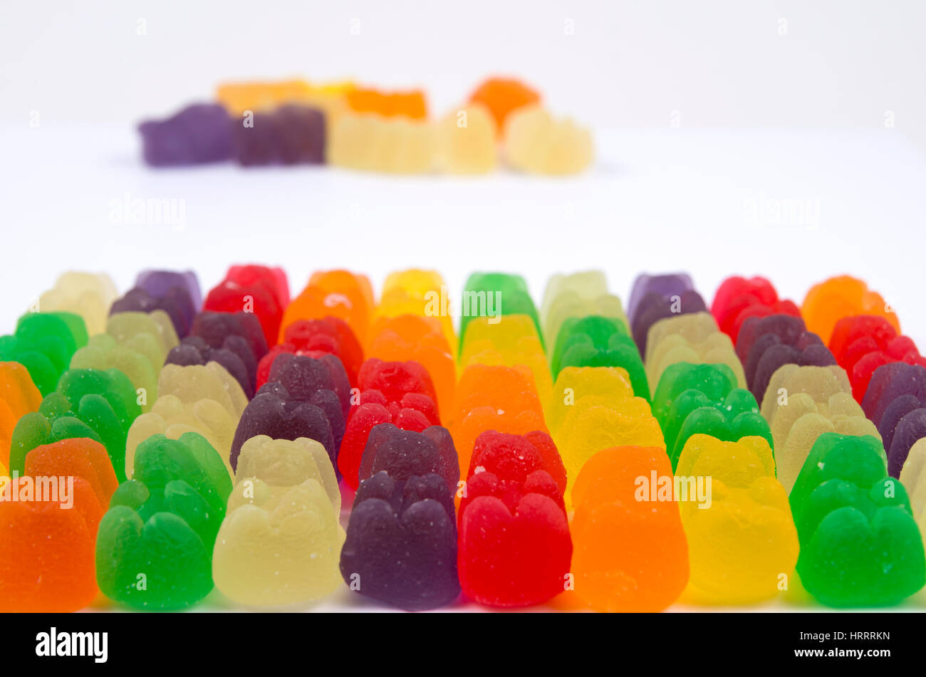 Colorful jelly bears Stock Photo - Alamy