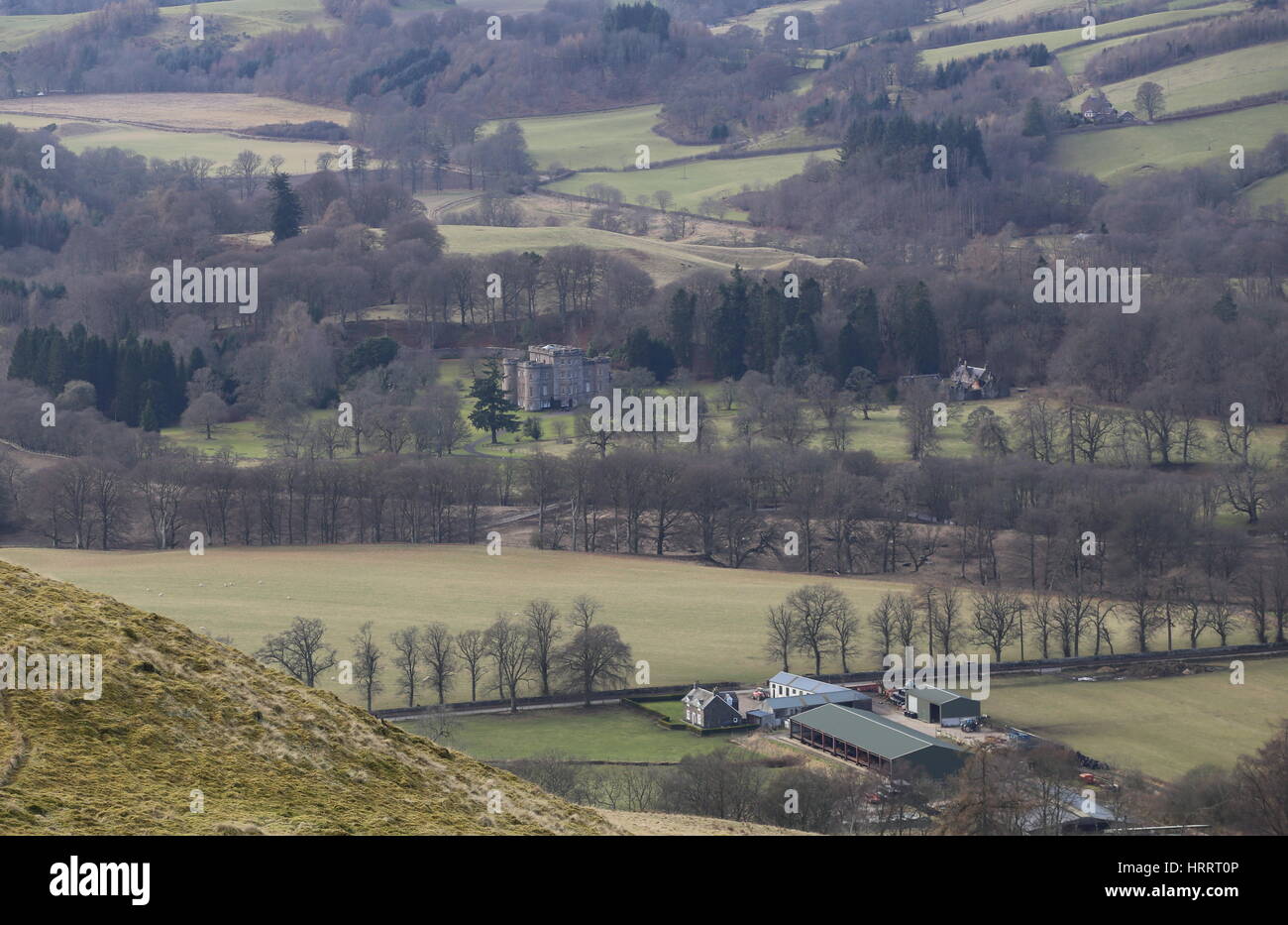 Monzie castle hi-res stock photography and images - Alamy