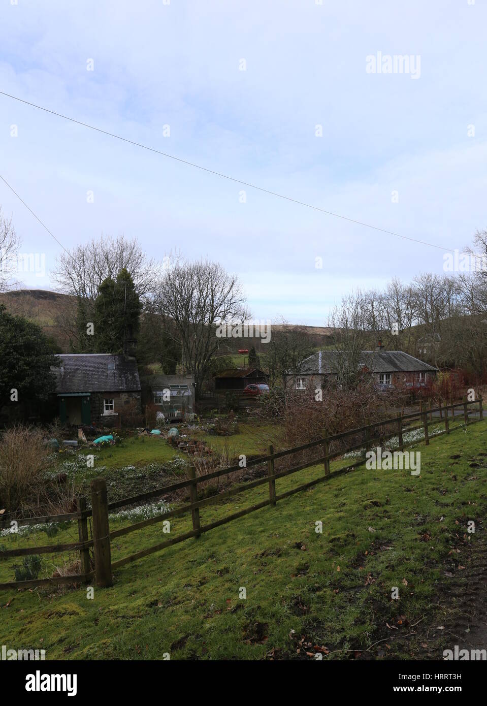 Monzie Perthshire Scotland March 2017 Stock Photo - Alamy