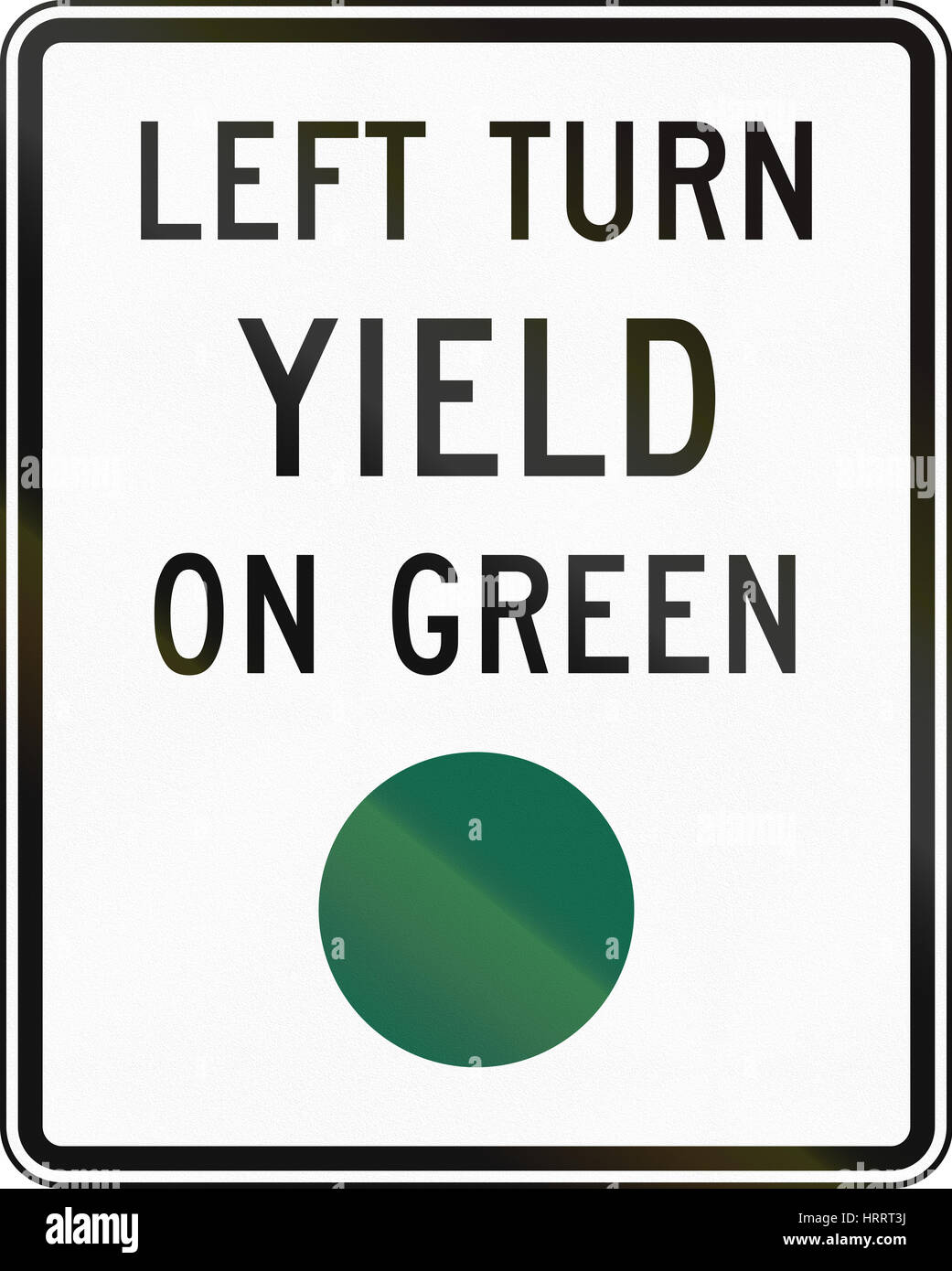 Left Turn Yield On Green Meaning