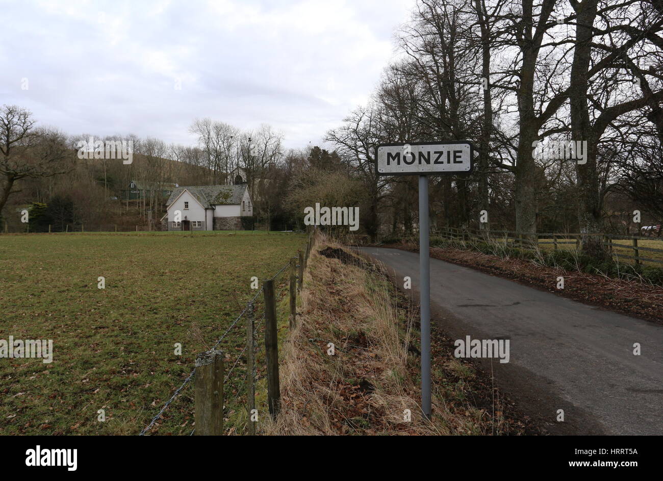 Monzie Perthshire Scotland March 2017 Stock Photo - Alamy