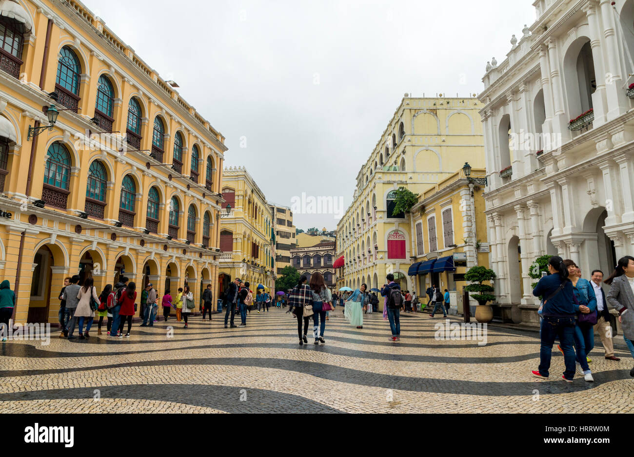 Macau square pavement hi-res stock photography and images - Alamy
