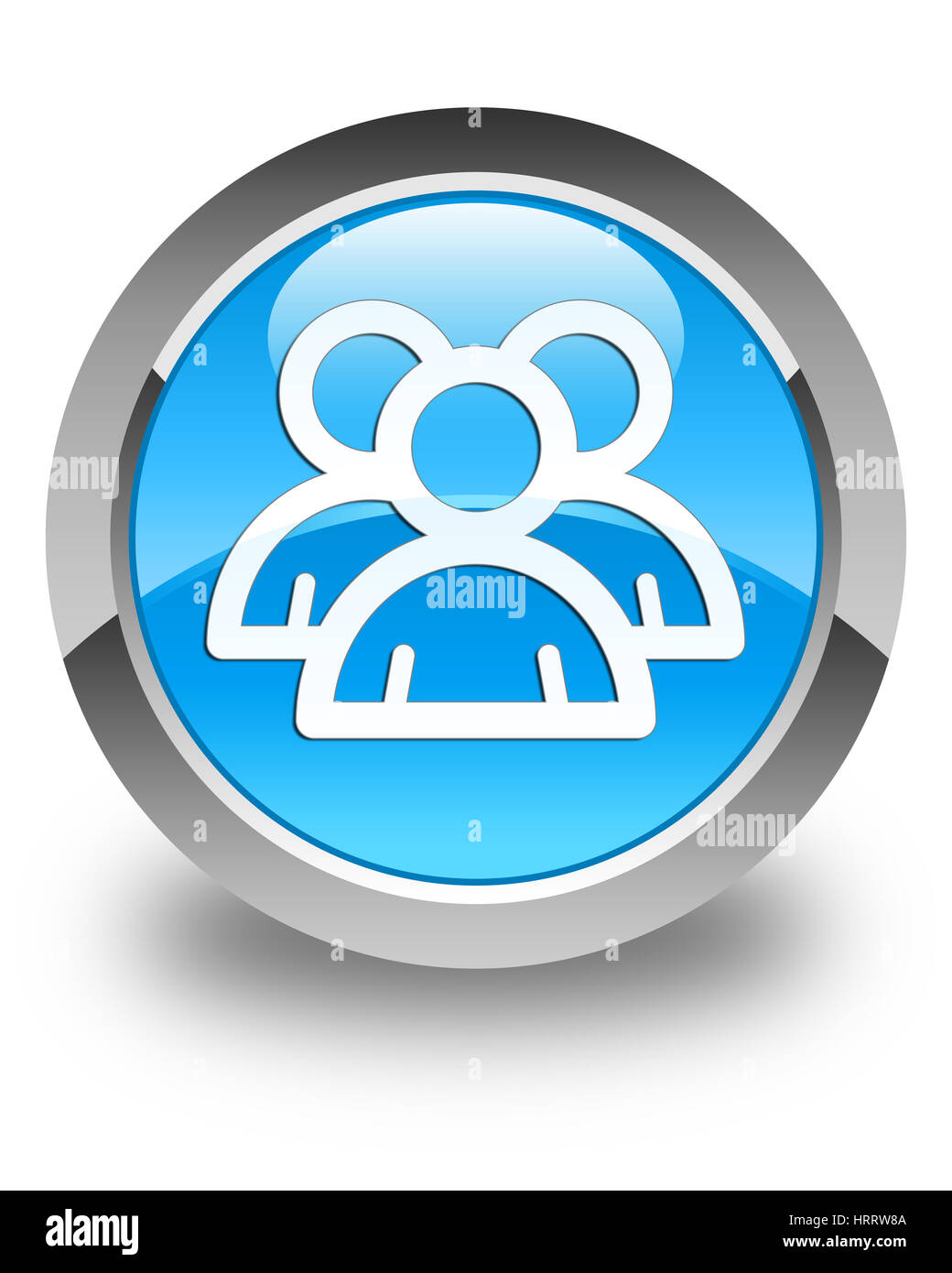 Blue people icon hi-res stock photography and images - Alamy