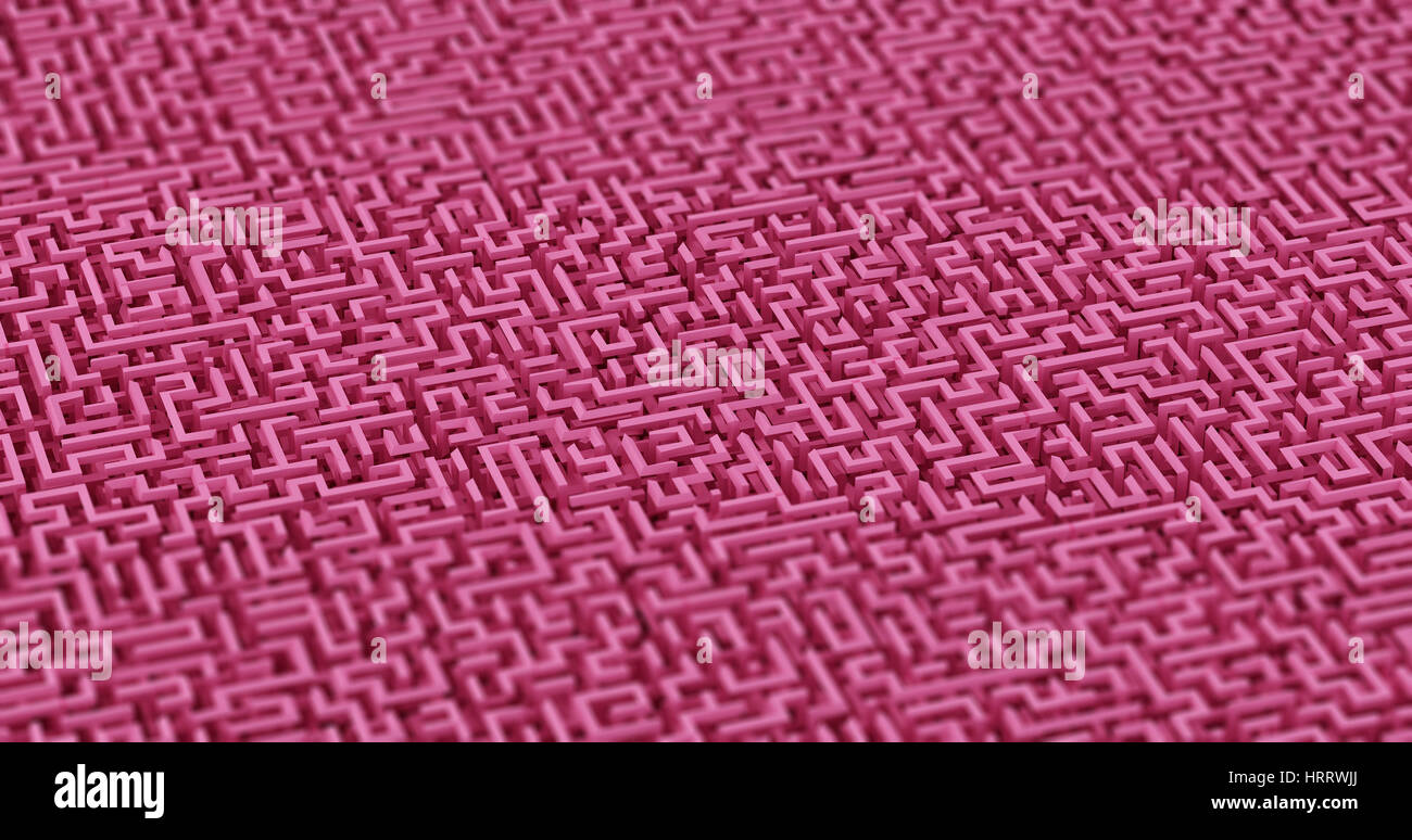 Abstract maze hi-res stock photography and images - Alamy