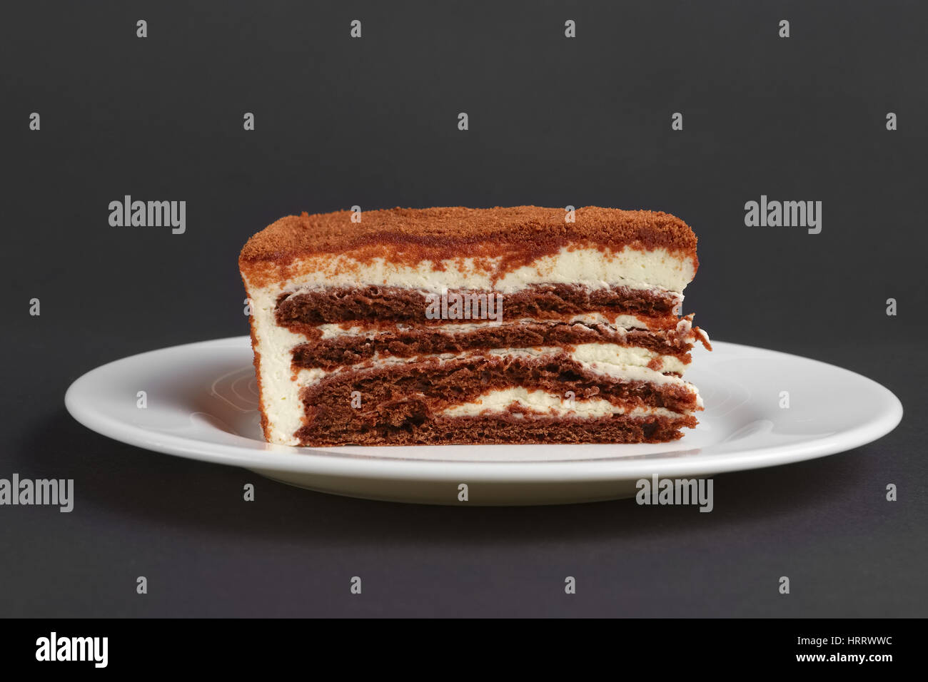 Side view chocolate cake hi-res stock photography and images - Alamy