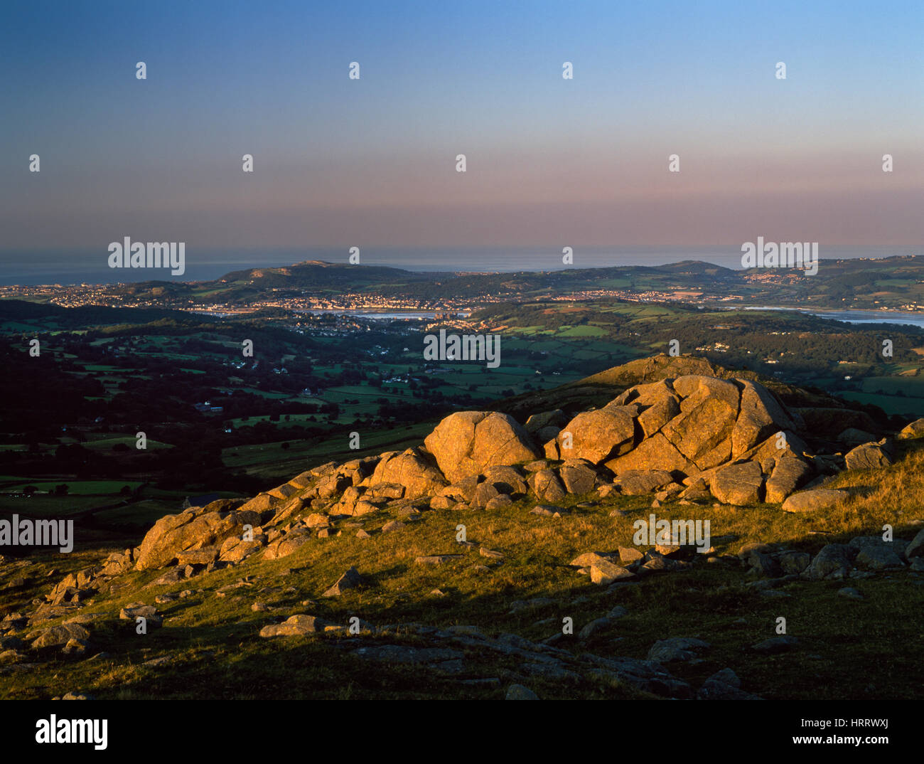 Conwy wales overview hi-res stock photography and images - Alamy