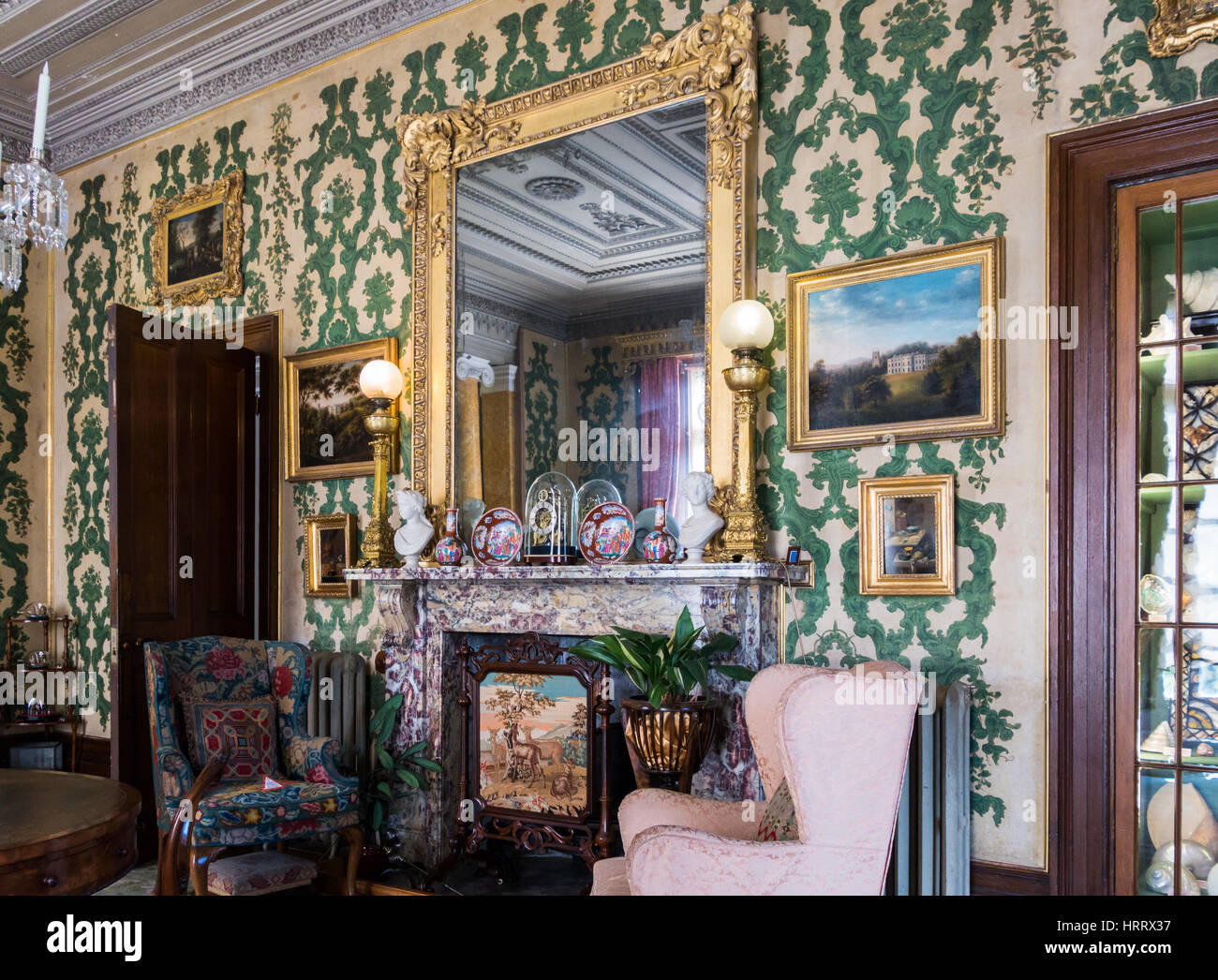 Georgian mansion interior hi-res stock photography and images - Alamy