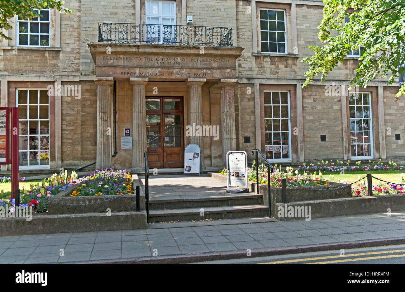 Peterborough, Museum, Cambridgeshire Stock Photo - Alamy