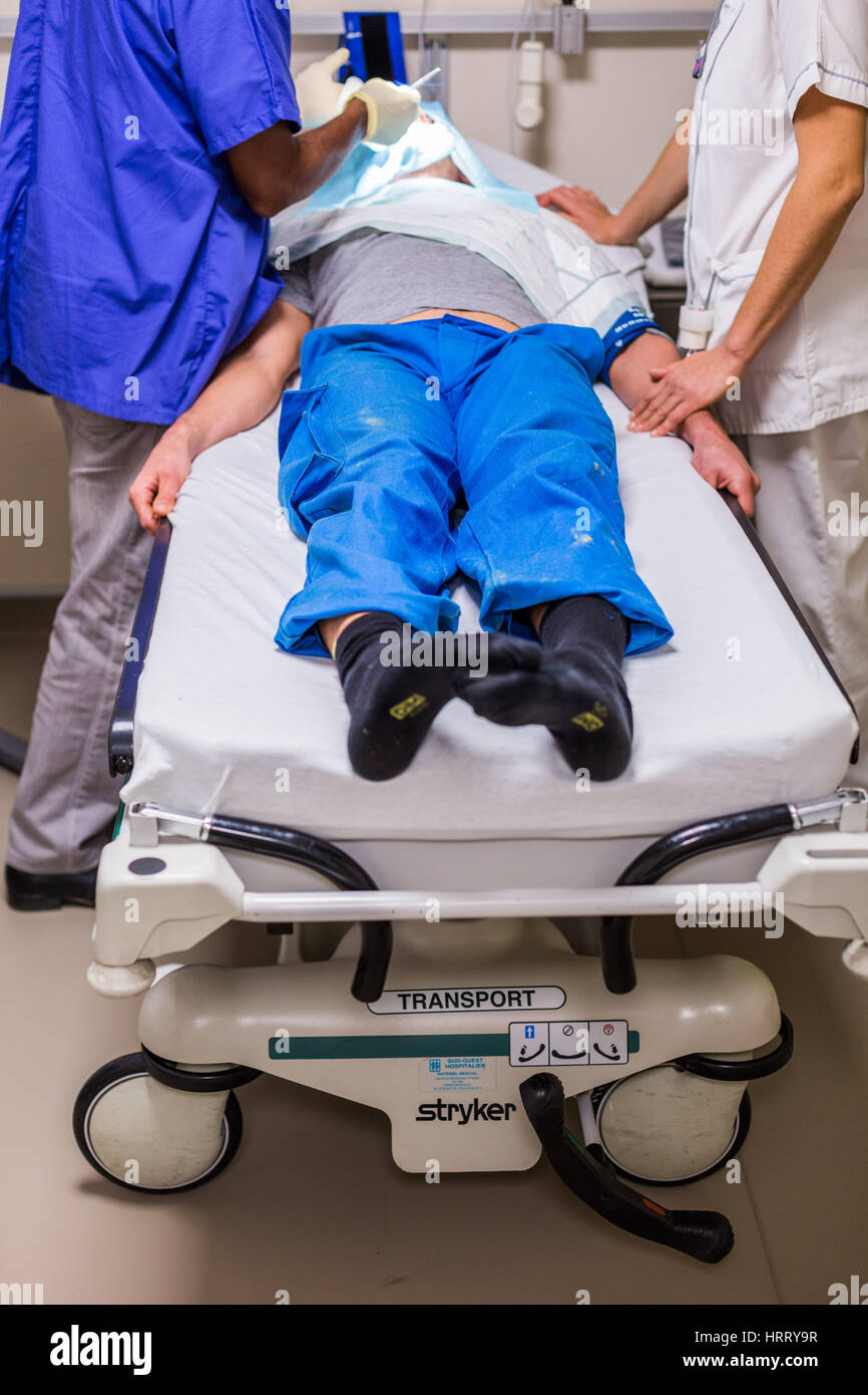 Stitches lip hi-res stock photography and images - Alamy