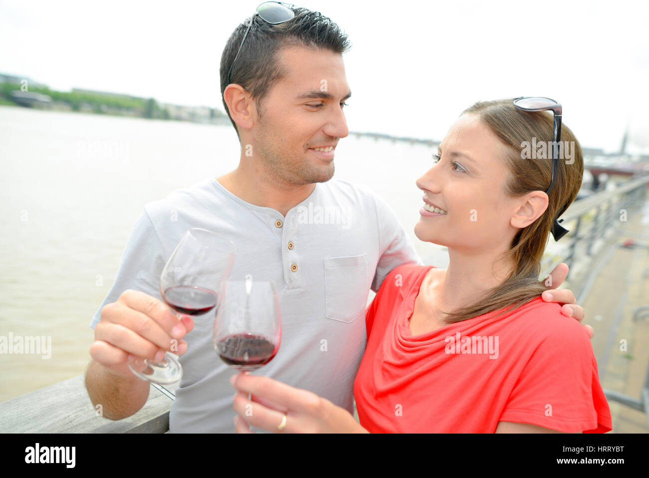 Man drinking wine river hi-res stock photography and images - Alamy