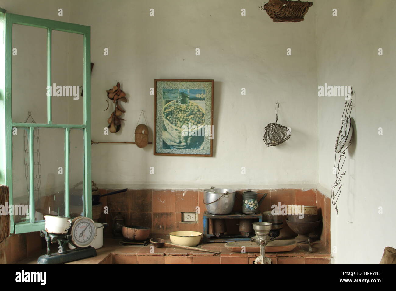 Antioquian Kitchen, Colombia Stock Photo - Alamy