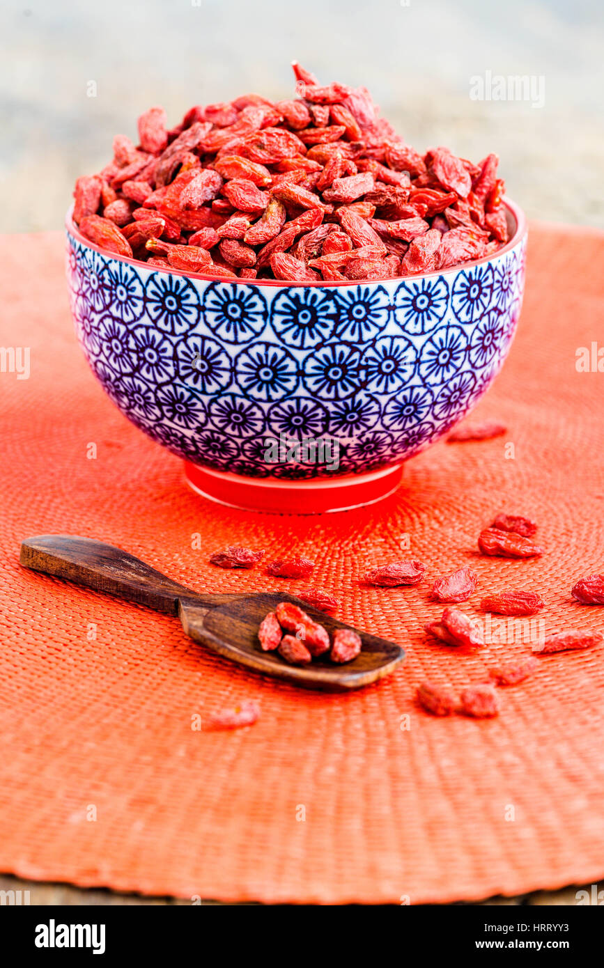 Wolfberry, commercially called goji berry Stock Photo - Alamy