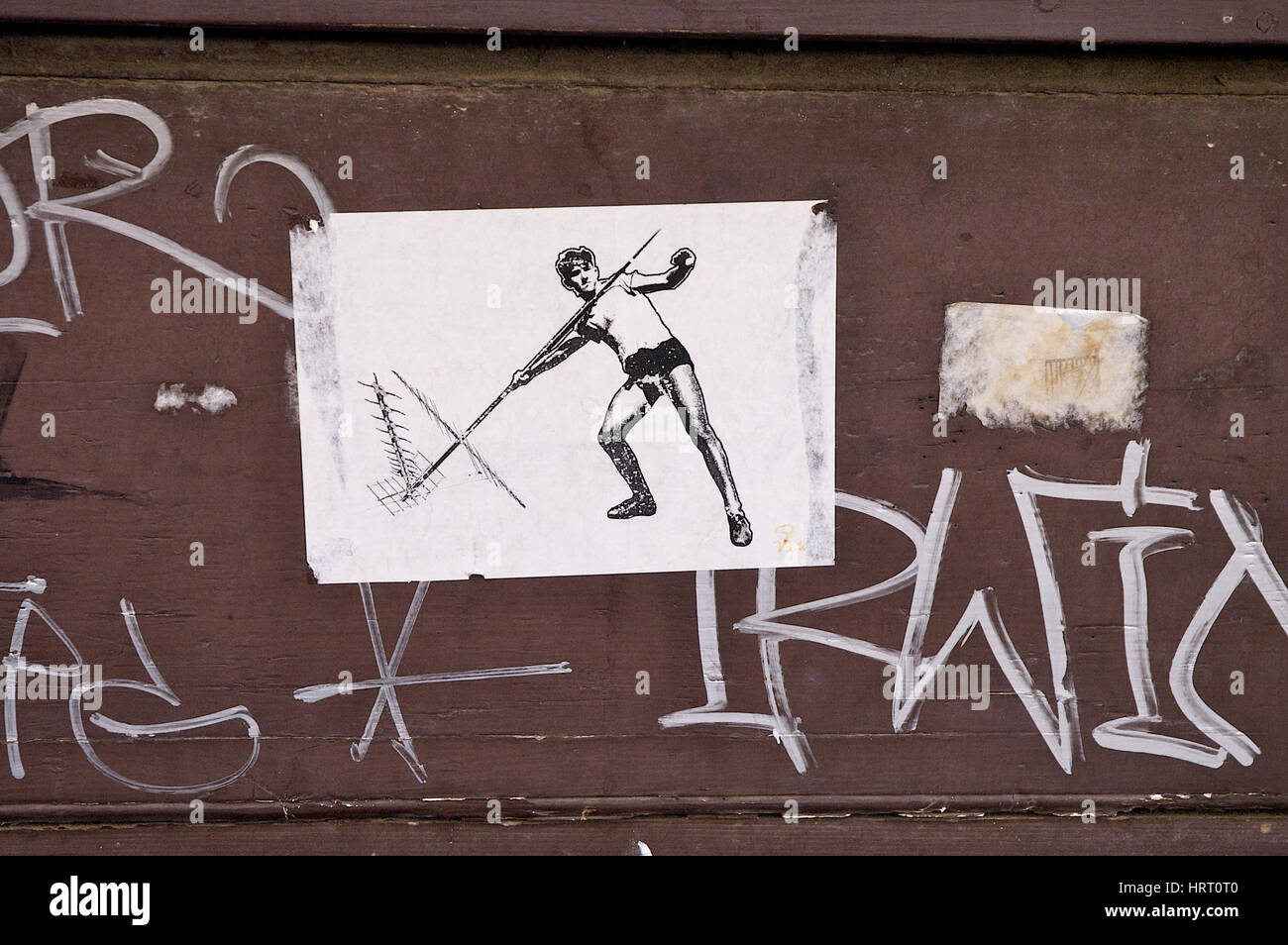 Graffiti in Florence, Tuscany, Italy Stock Photo - Alamy