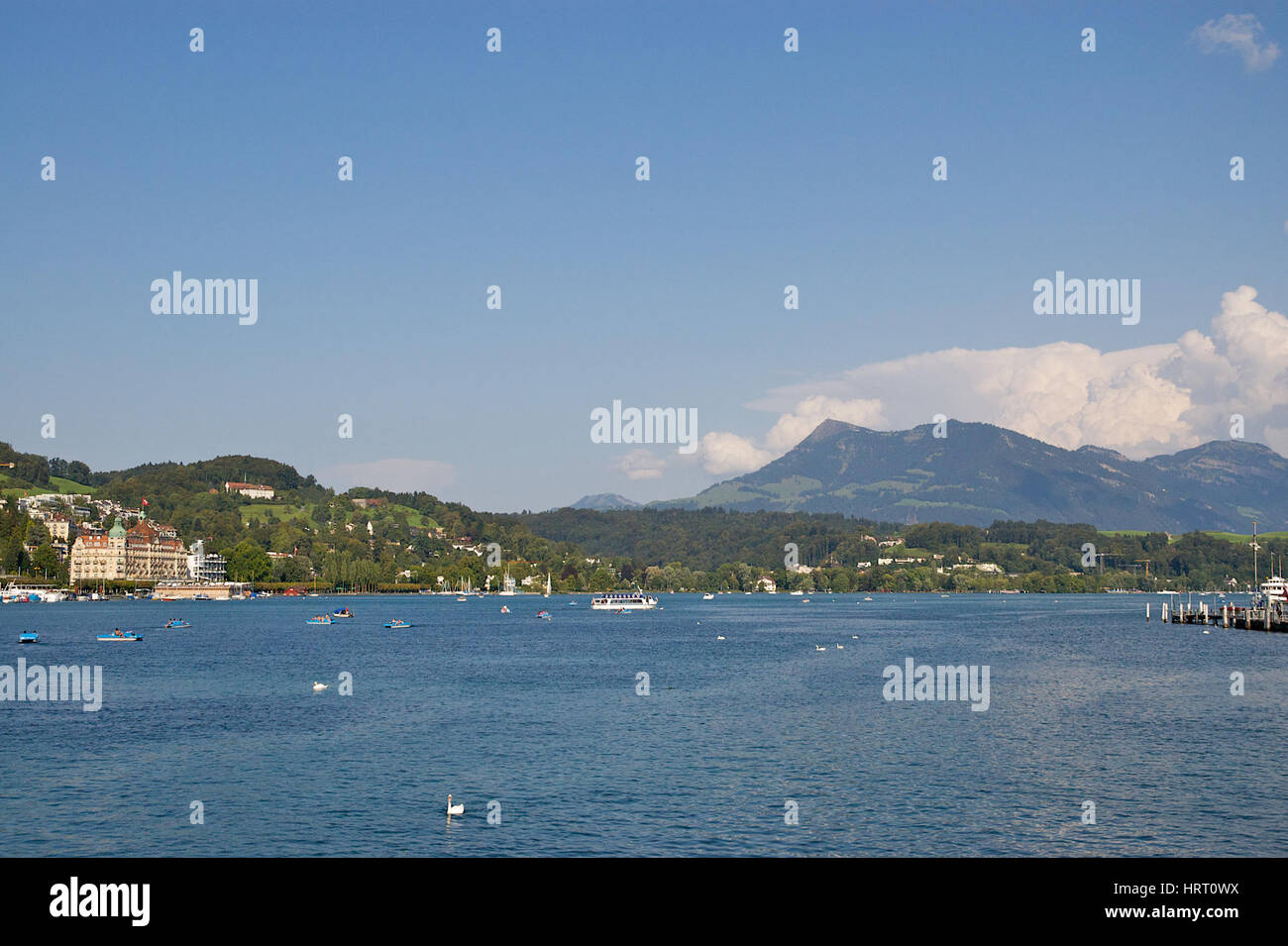Ferries lake lucerne hi-res stock photography and images - Alamy