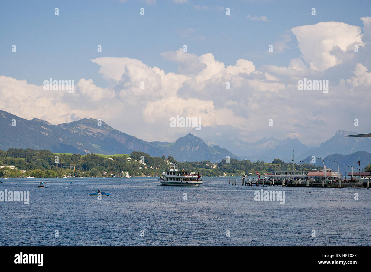 Ferries lake lucerne hi-res stock photography and images - Alamy