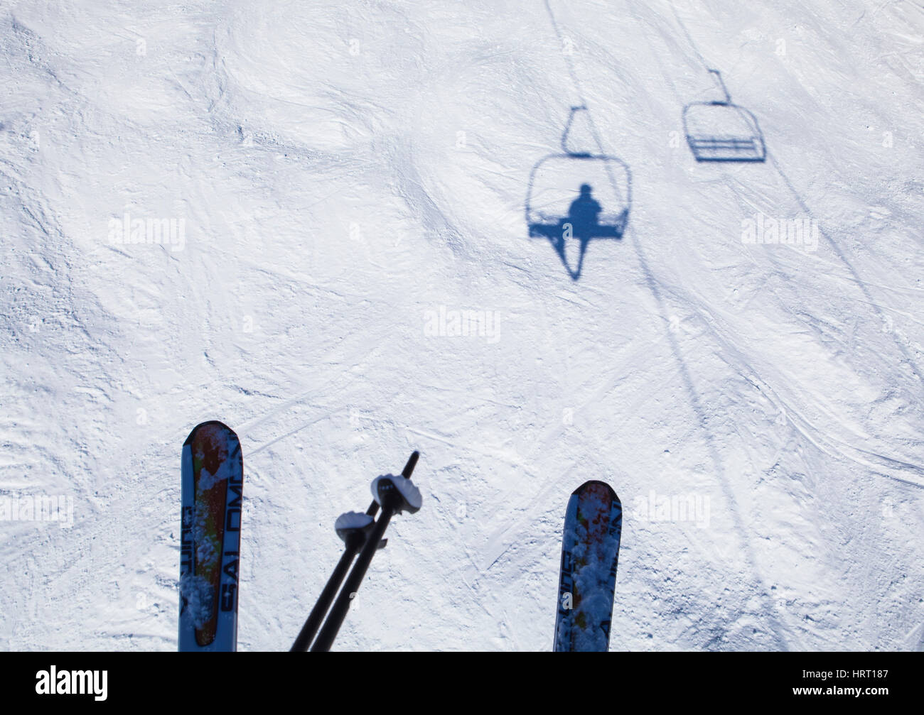 Riding a ski hi-res stock photography and images - Alamy