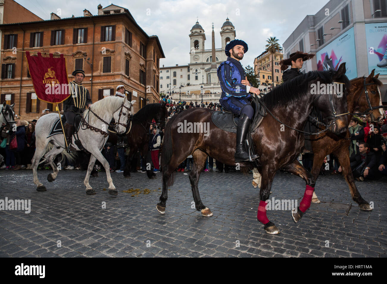 The parade Renaissance held in central Rome, at the ninth edition of ...