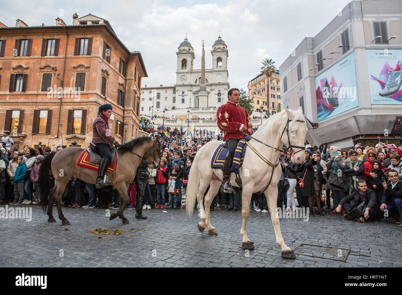 The parade Renaissance held in central Rome, at the ninth edition of ...