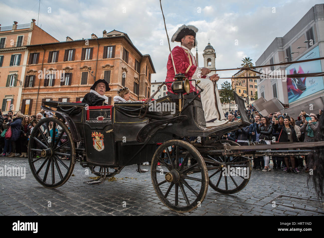 The parade Renaissance held in central Rome, at the ninth edition of ...