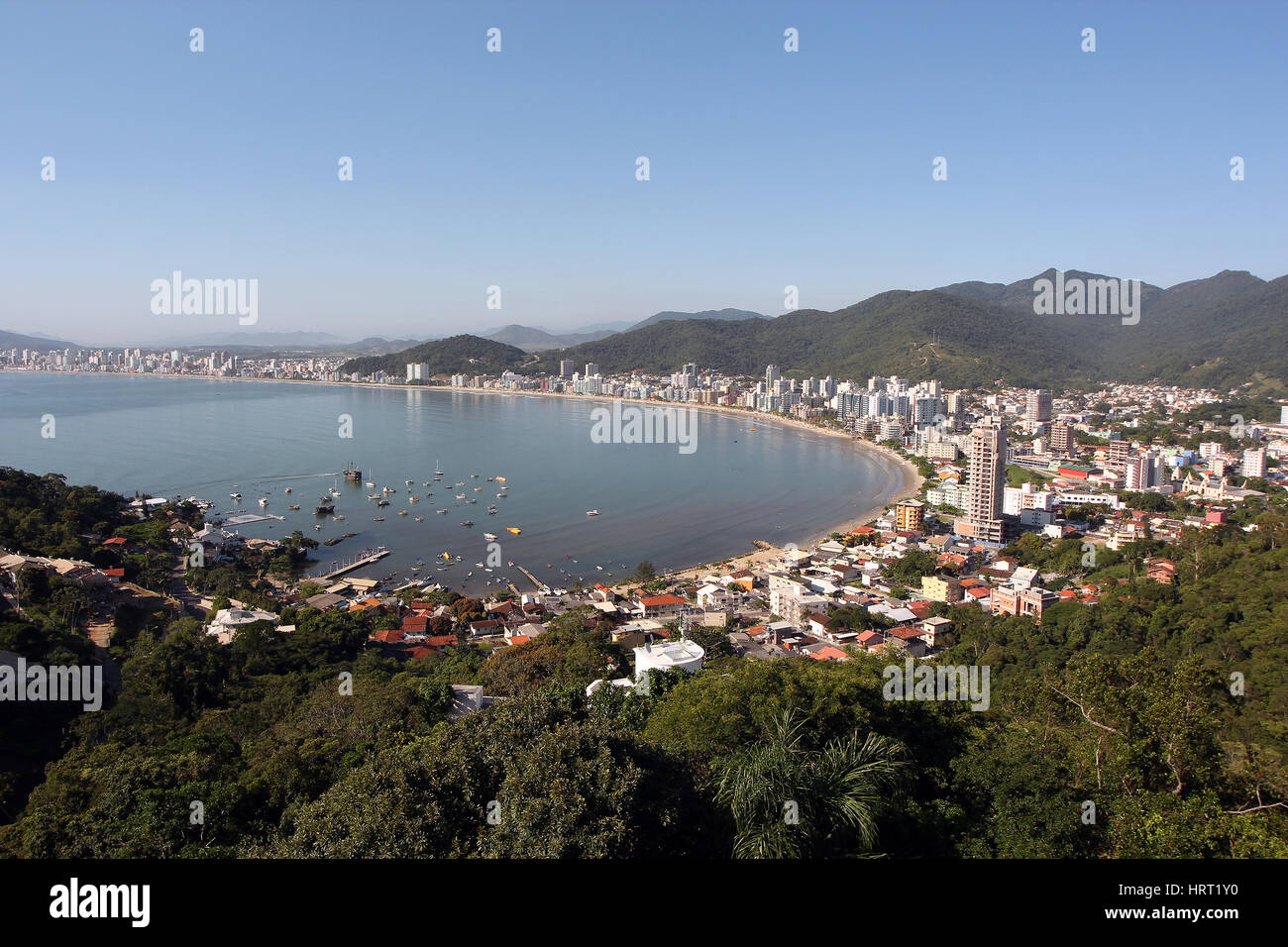 Beautiful beach in southern Brazil Stock Photo - Alamy
