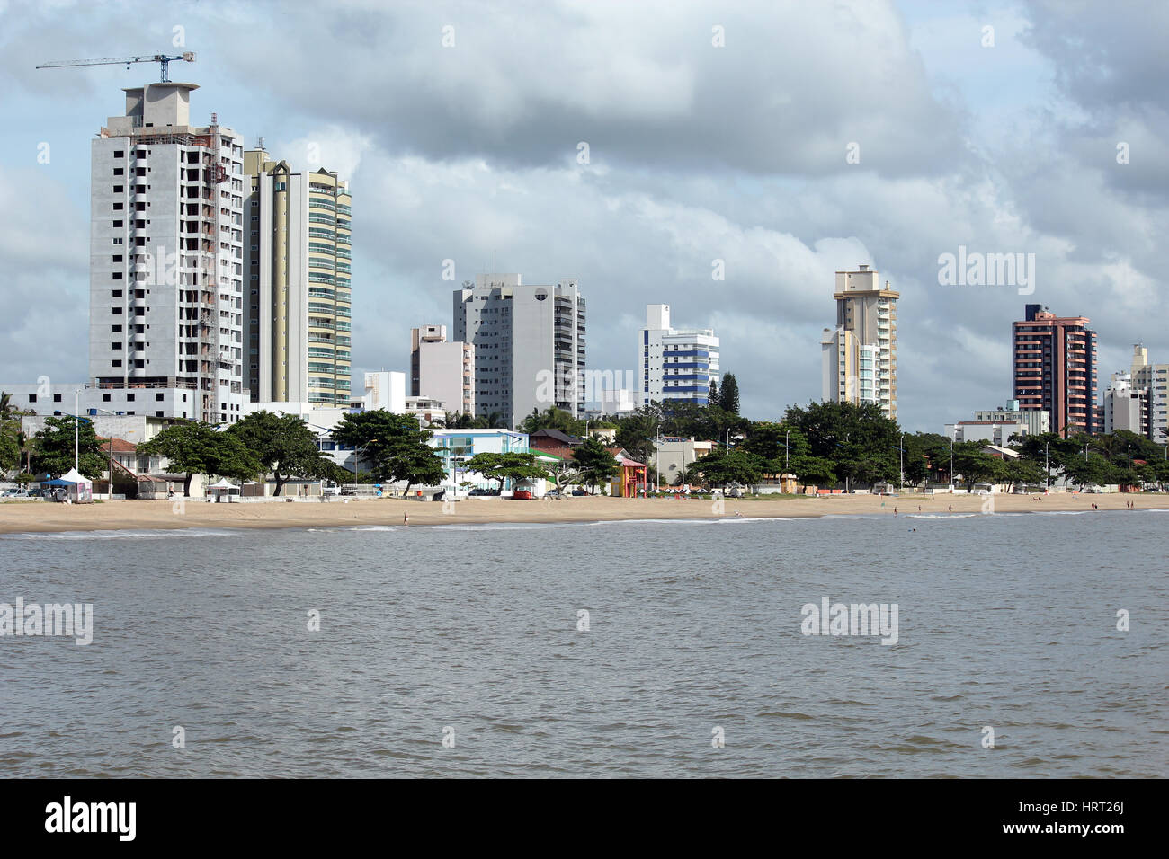 Beautiful beach in southern Brazil Stock Photo - Alamy