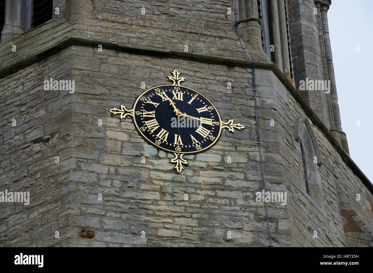 St Laurence Church, Stanwick, Northamptonshire, has parts dating to the ...