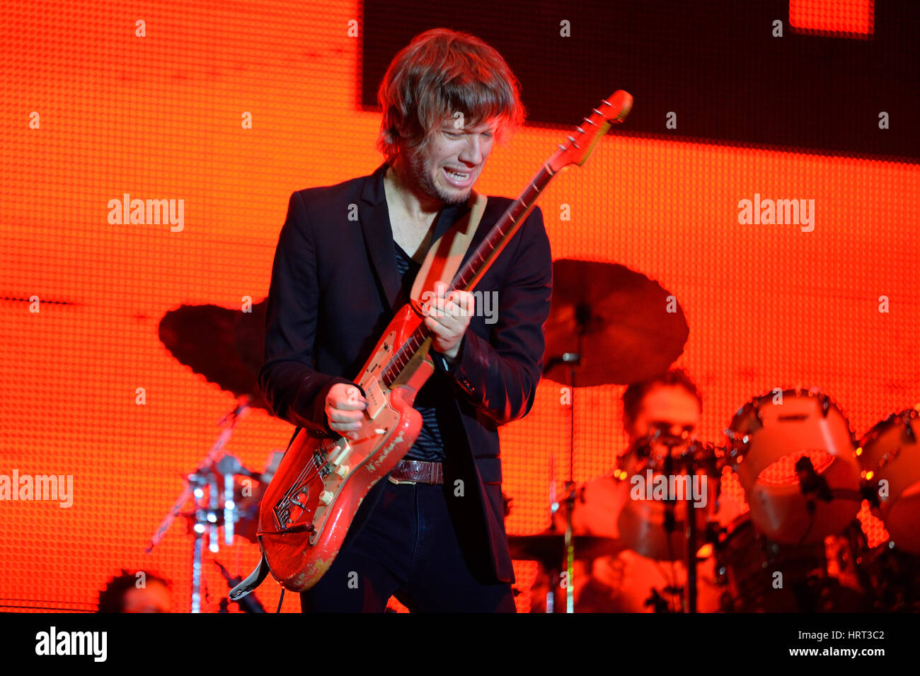 MADRID - SEP 13: The guitarist of Beck (legendary musician, singer and ...
