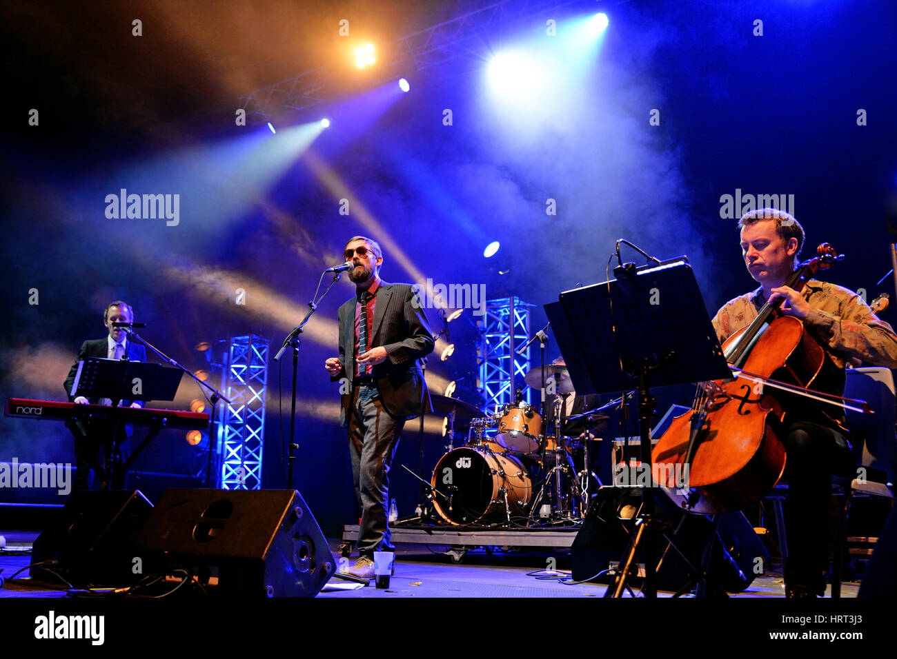 BILBAO, SPAIN - OCT 31: The Divine Comedy (band) live performance at ...