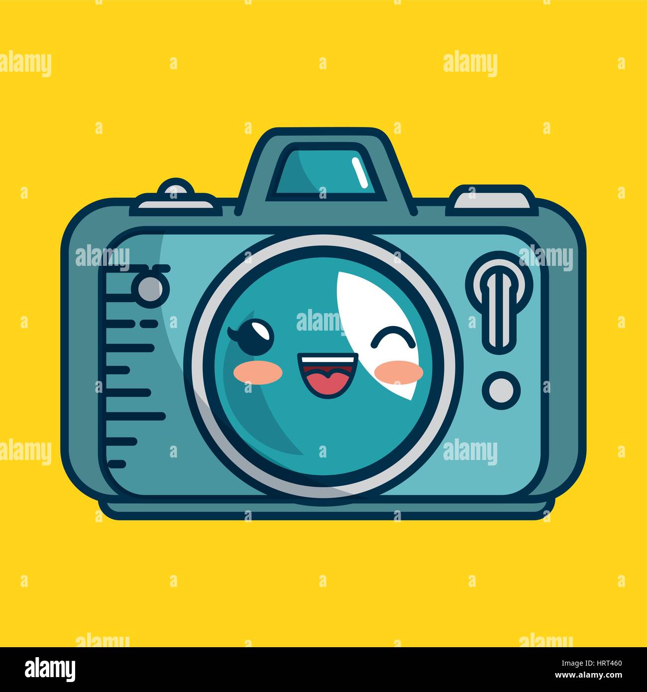 camera photographic character handmade drawn Stock Vector Image & Art ...