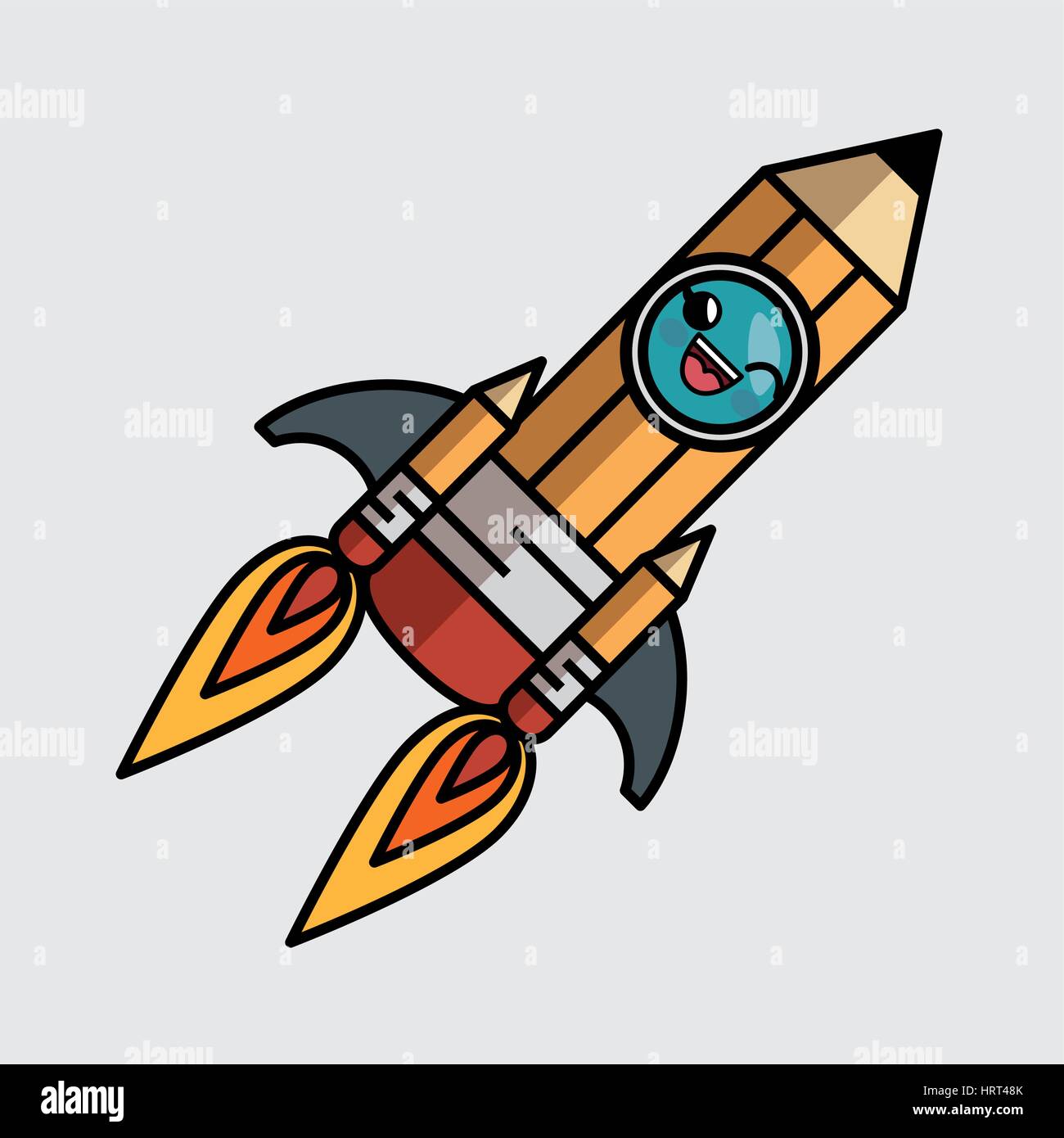 Rockets launcher Stock Vector Images - Alamy