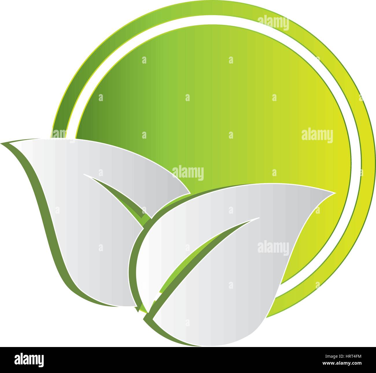 leafs plant ecology symbol Stock Vector Image & Art - Alamy