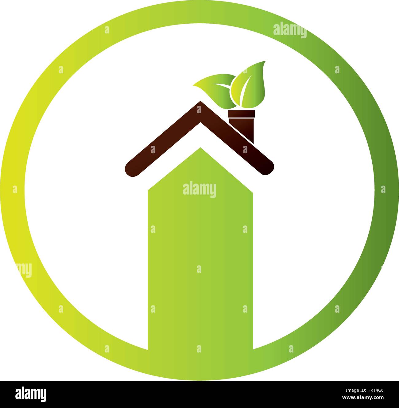 leafs plant ecology symbol Stock Vector Image & Art - Alamy