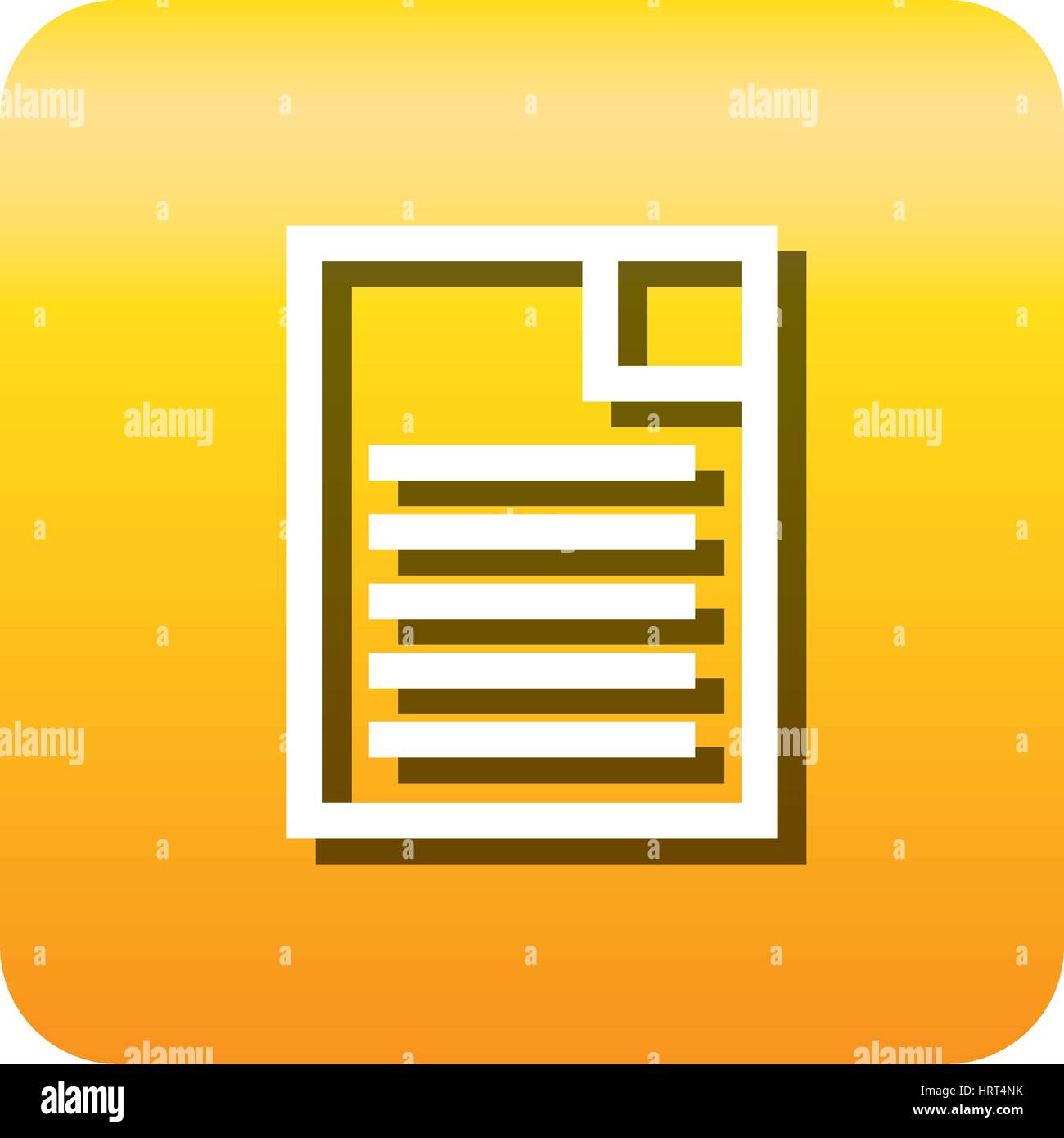 paper document file isolated icon Stock Vector Image & Art - Alamy
